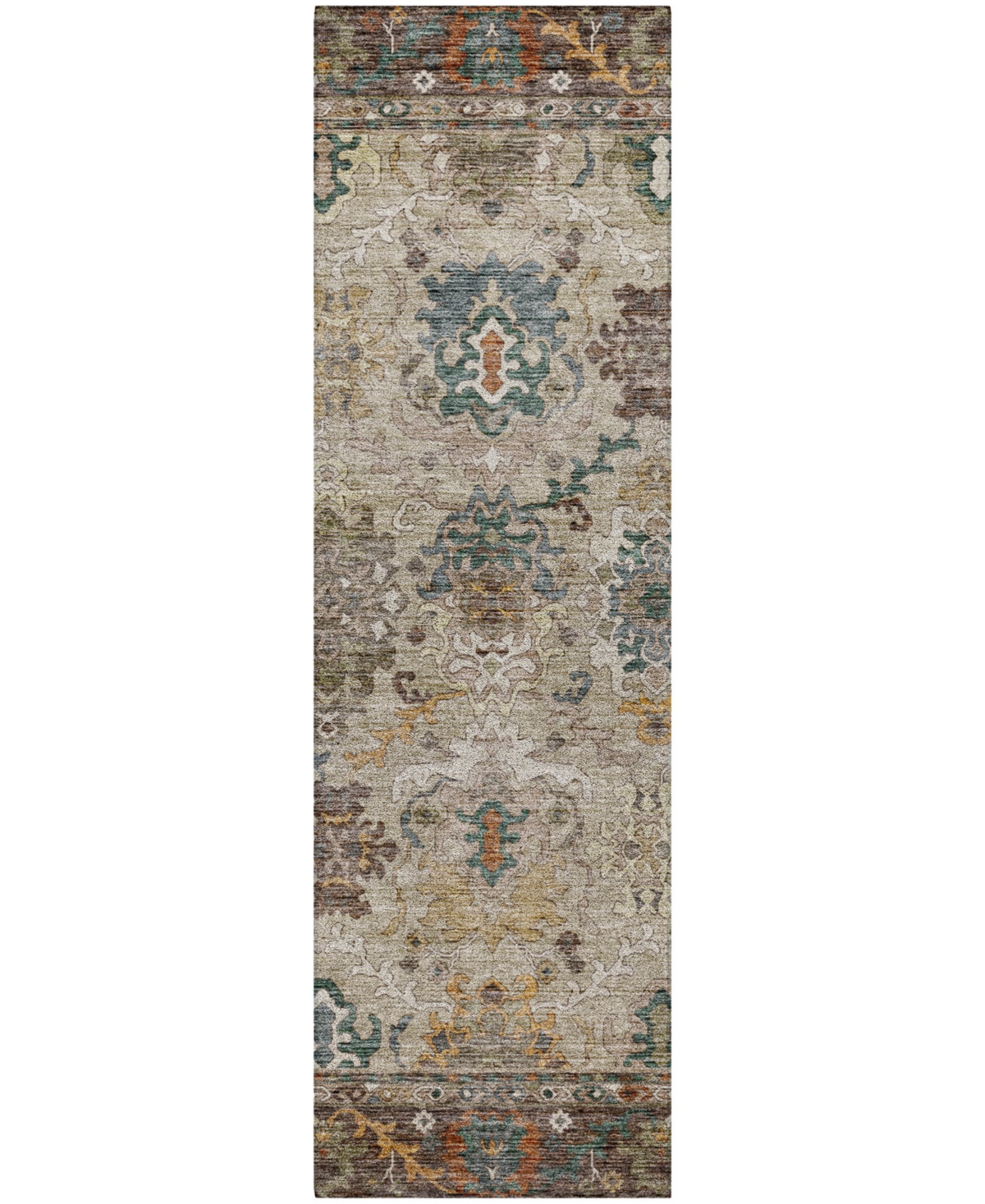 Click here for Dalyn Silk Road SR5 23x76 Runner Area Rug - Chocol... prices