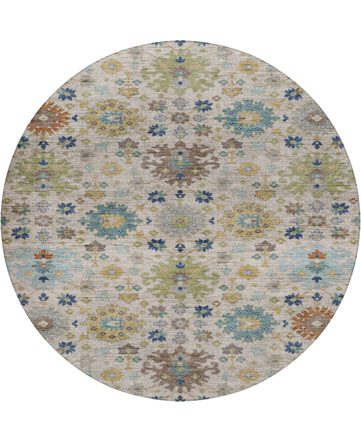 Click here for Dalyn Silk Road SR3 8x8 Round Area Rug - Ivory prices