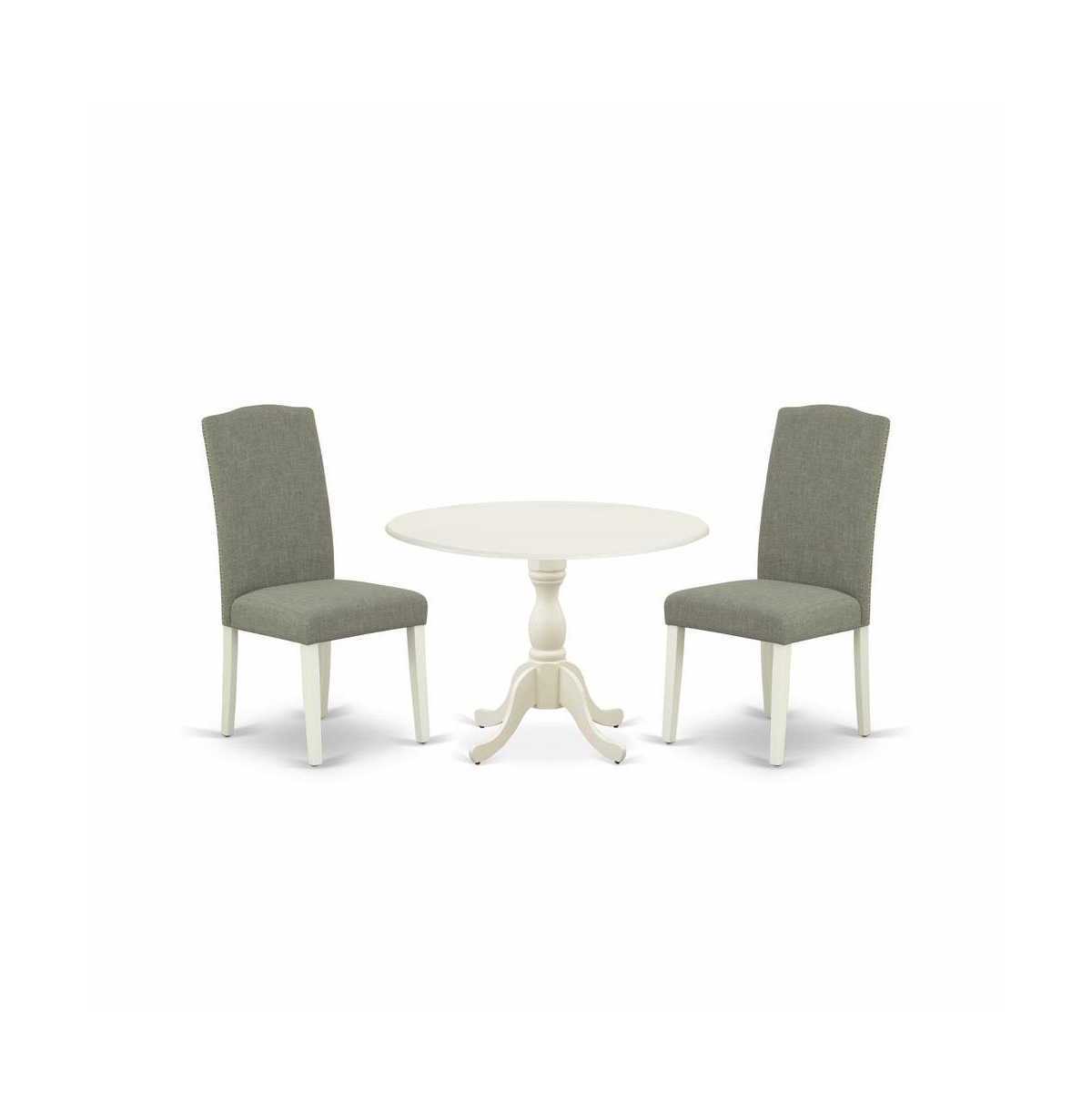 Click here for East West Furniture 3 Piece Dinette Sets Contains... prices