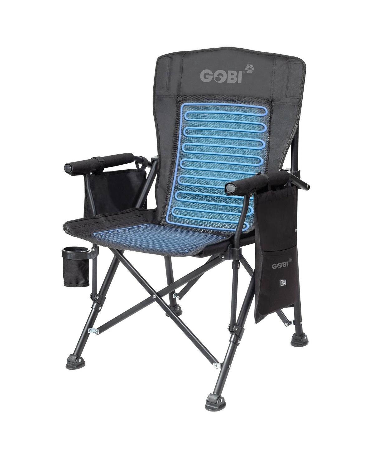 Click here for Gobi Heat Zephyr Dual-Zoned Cooling Camp Chair - B... prices