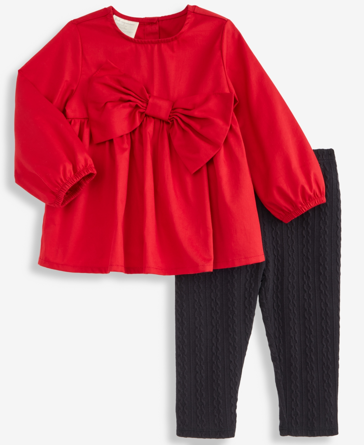 Click here for First Impressions Baby Girls Cotton Long-Sleeve Bi... prices