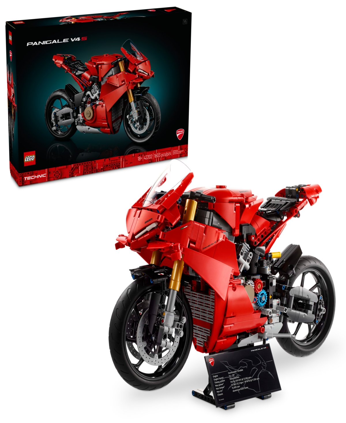 Click here for Lego Technic Ducati Panigale V4 S Motorcycle Model... prices