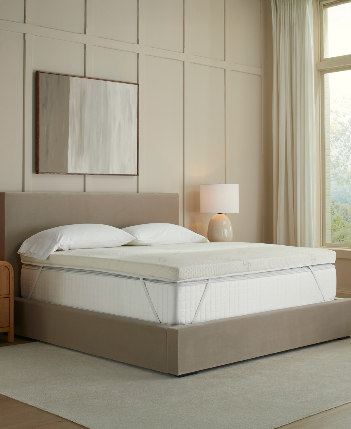Click here for Saatva Graphite Memory Foam Luxury Mattress Topper... prices