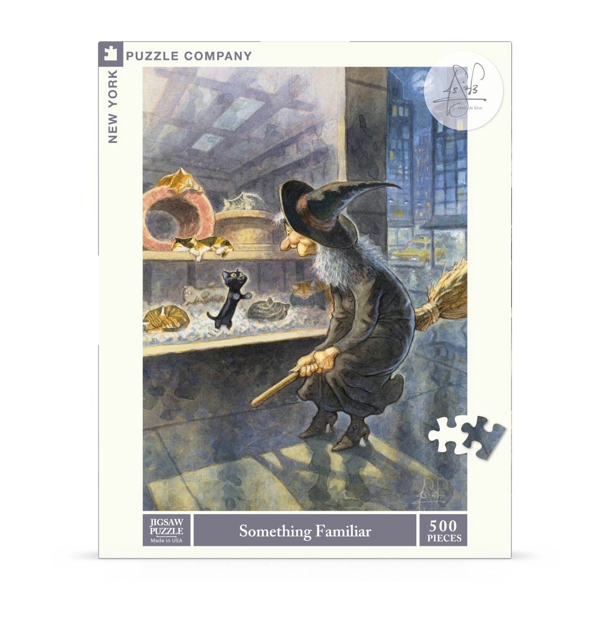 Click here for New York Puzzle Company Something Familiar 500 Pie... prices