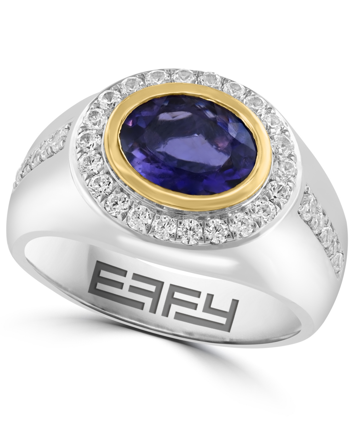 Click here for Effy Collection Iolite (2 ct. t.w.) and White Zirc... prices