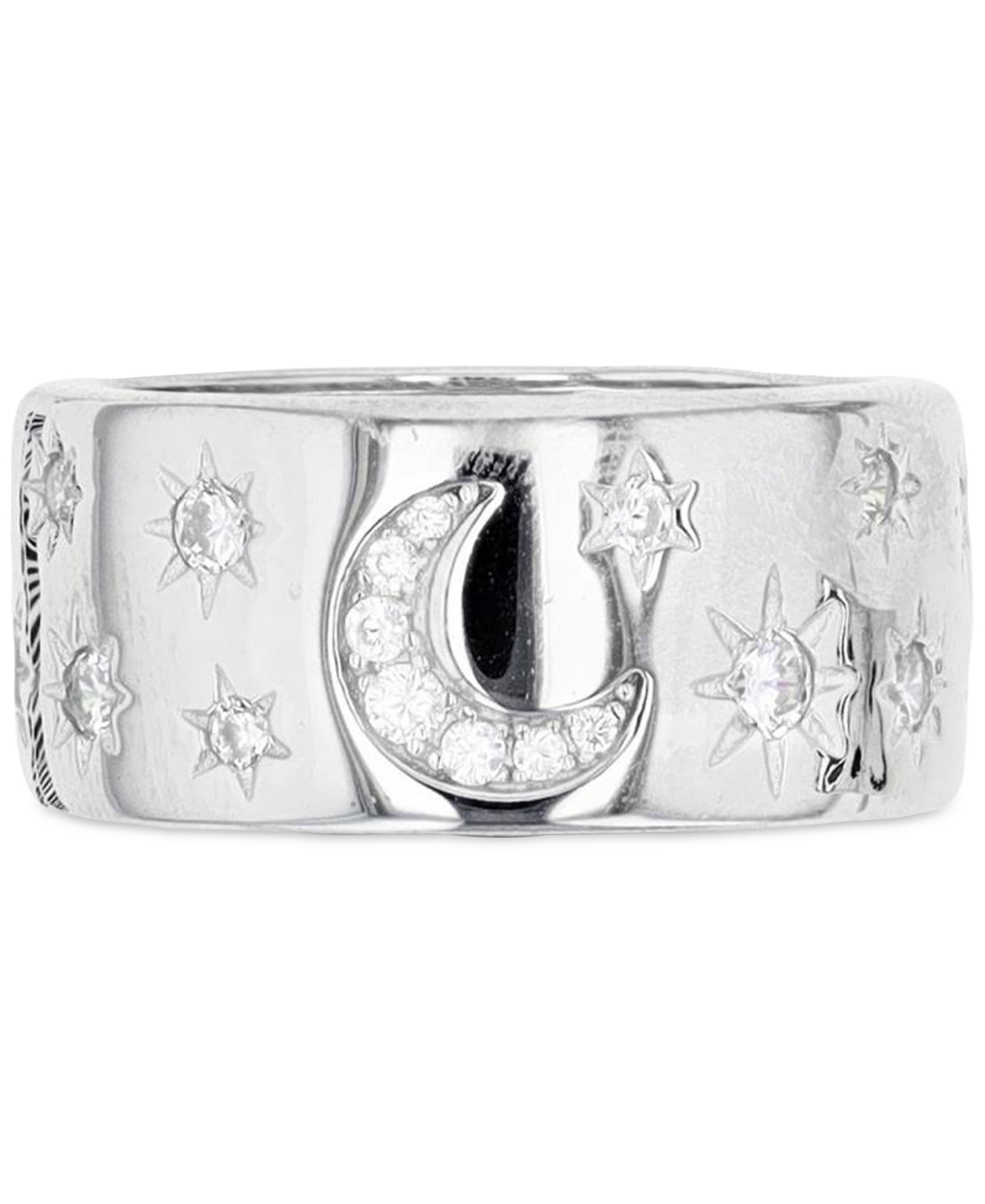 Click here for Macys Cubic Zirconia Starburst Ring (1.644 ct. t.w... prices