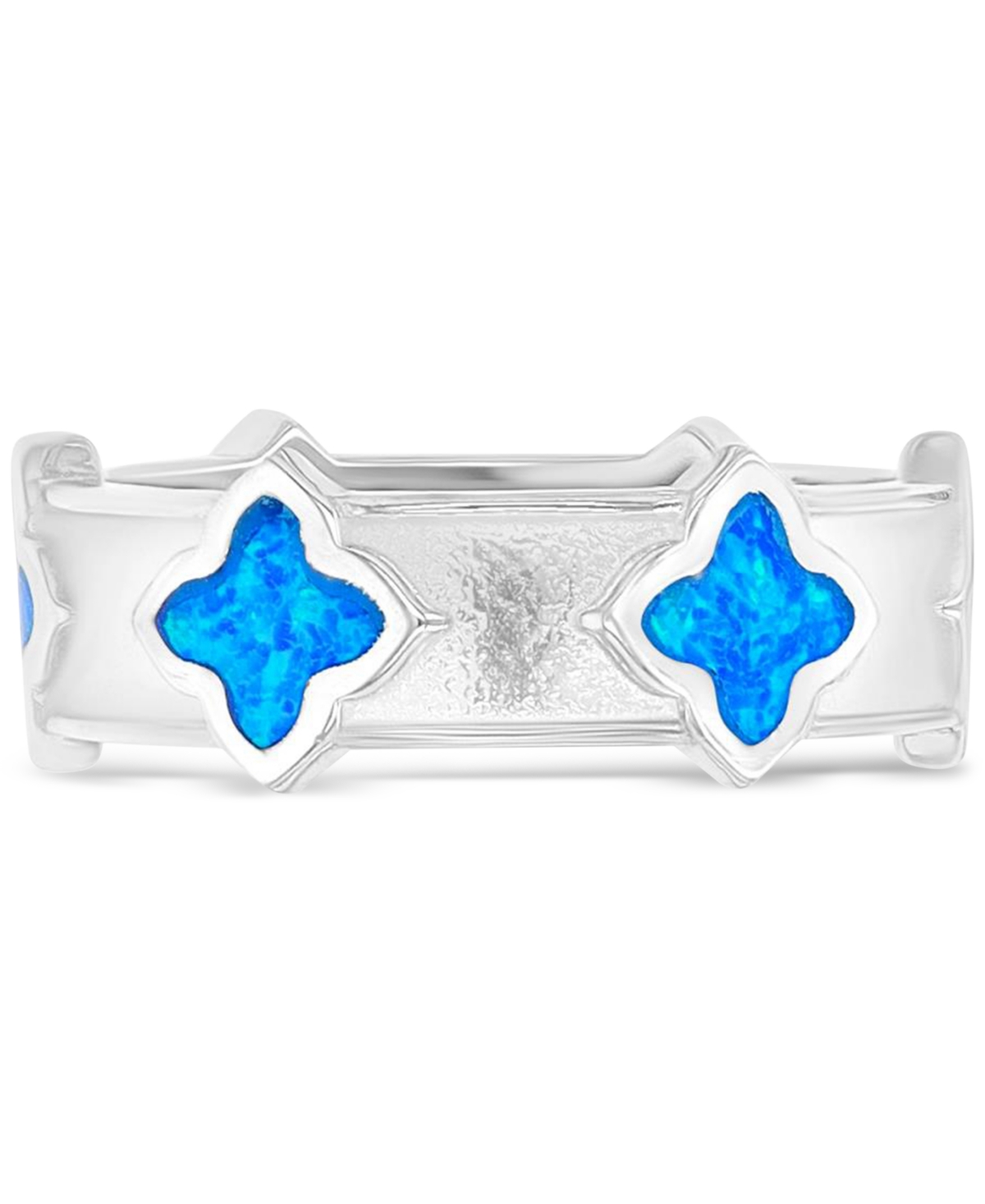 Click here for Macys Opal Stone Ring - Silver prices