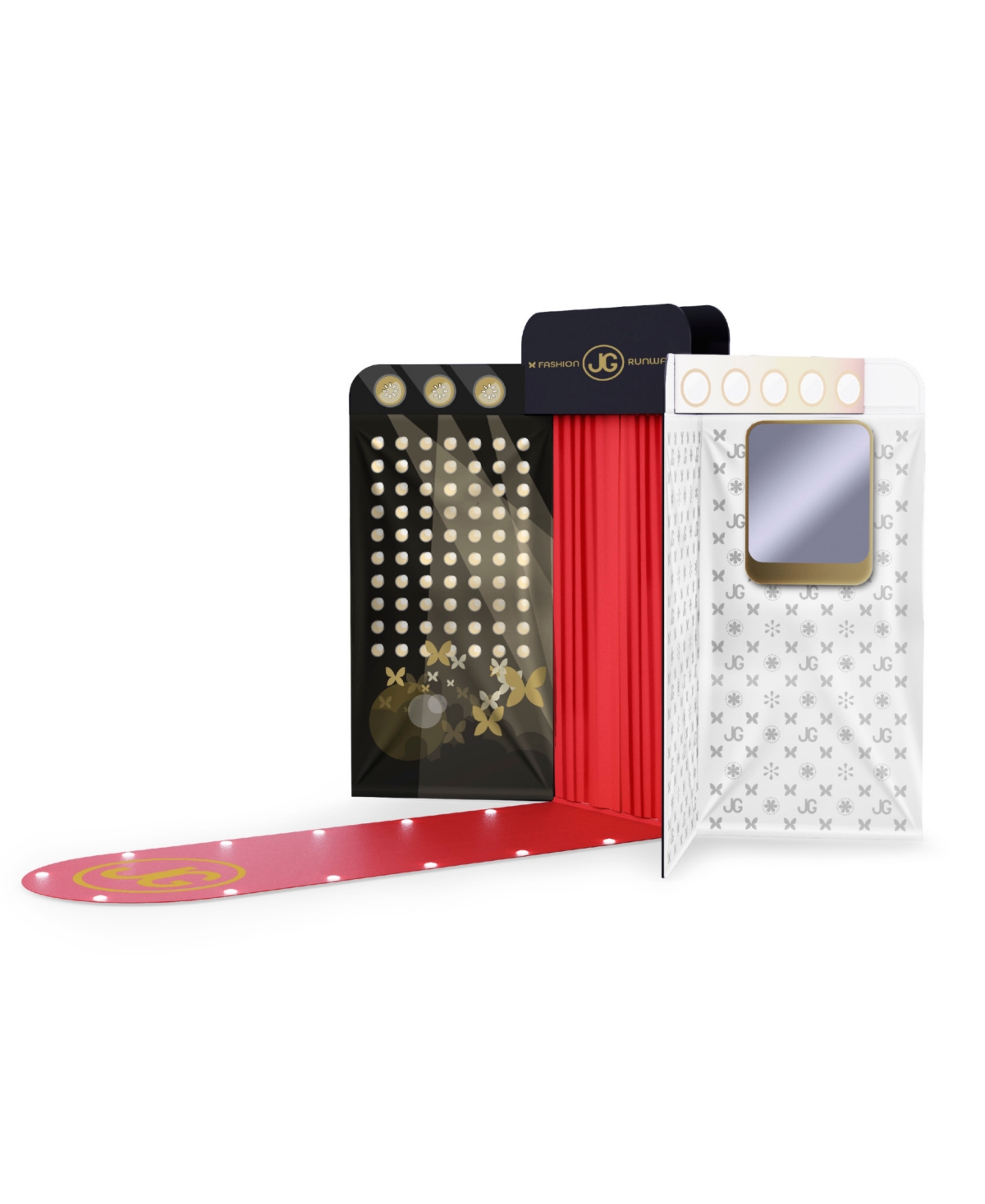 Click here for Glam Runway 4-Sided Fashion Show Playset - Open mi... prices