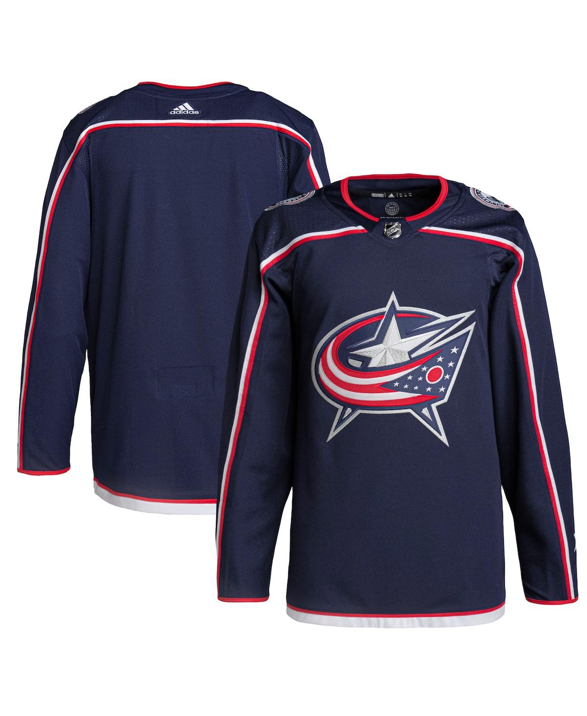 Click here for Adidas Mens Navy Columbus Blue Jackets Home Primeg... prices