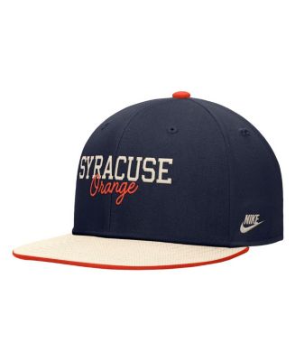 Nike Men's Navy Syracuse Orange Script Pro Dri-FIT Snapback Hat - Macy's