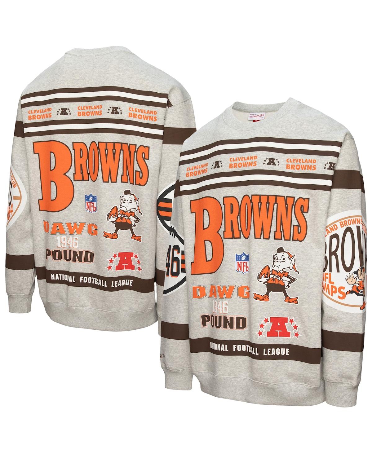 Click here for Mitchell & Ness Mens Heather Gray Cleveland Browns... prices