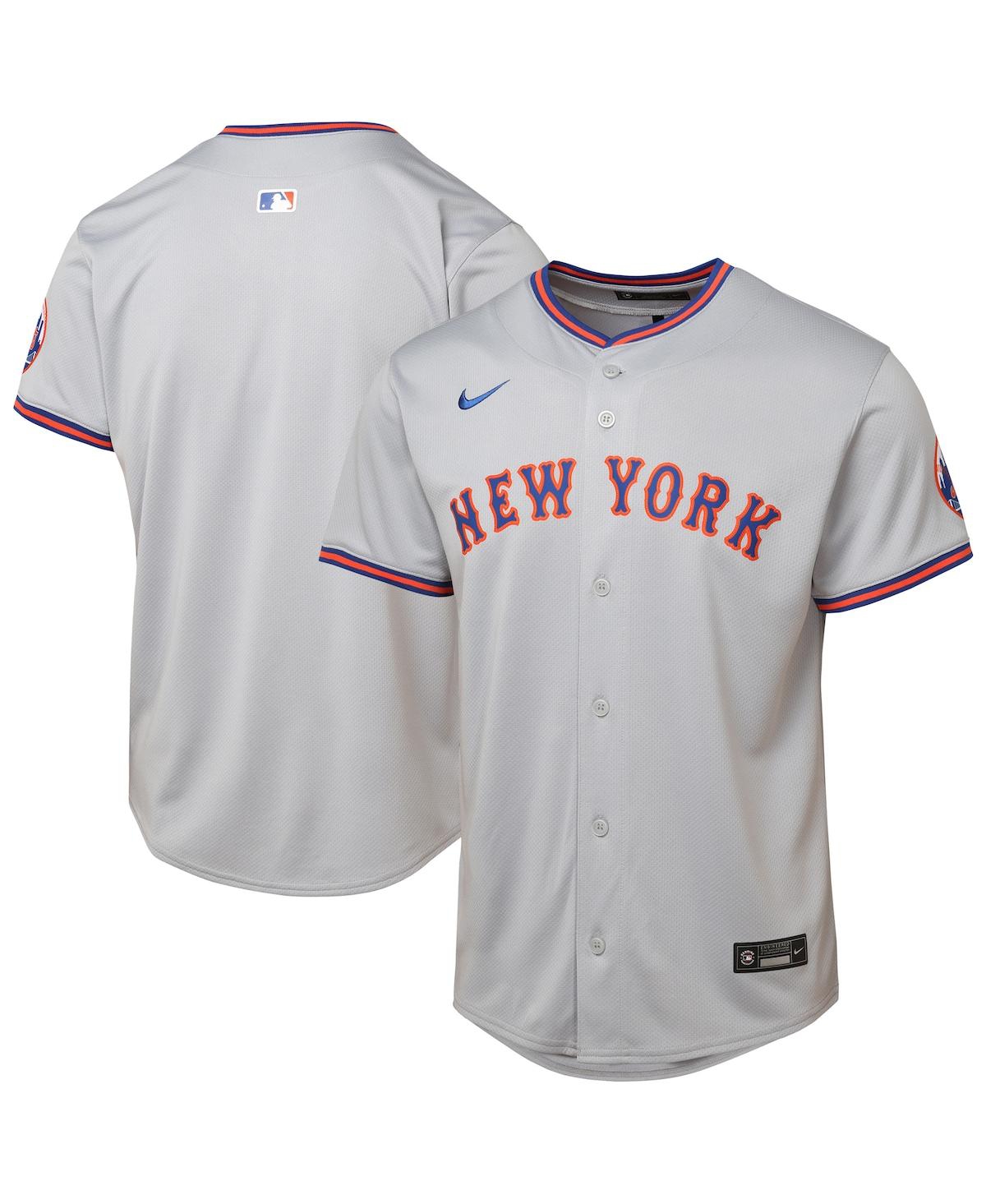 Click here for Nike Big Boys and Girls Gray New York Mets Road Li... prices