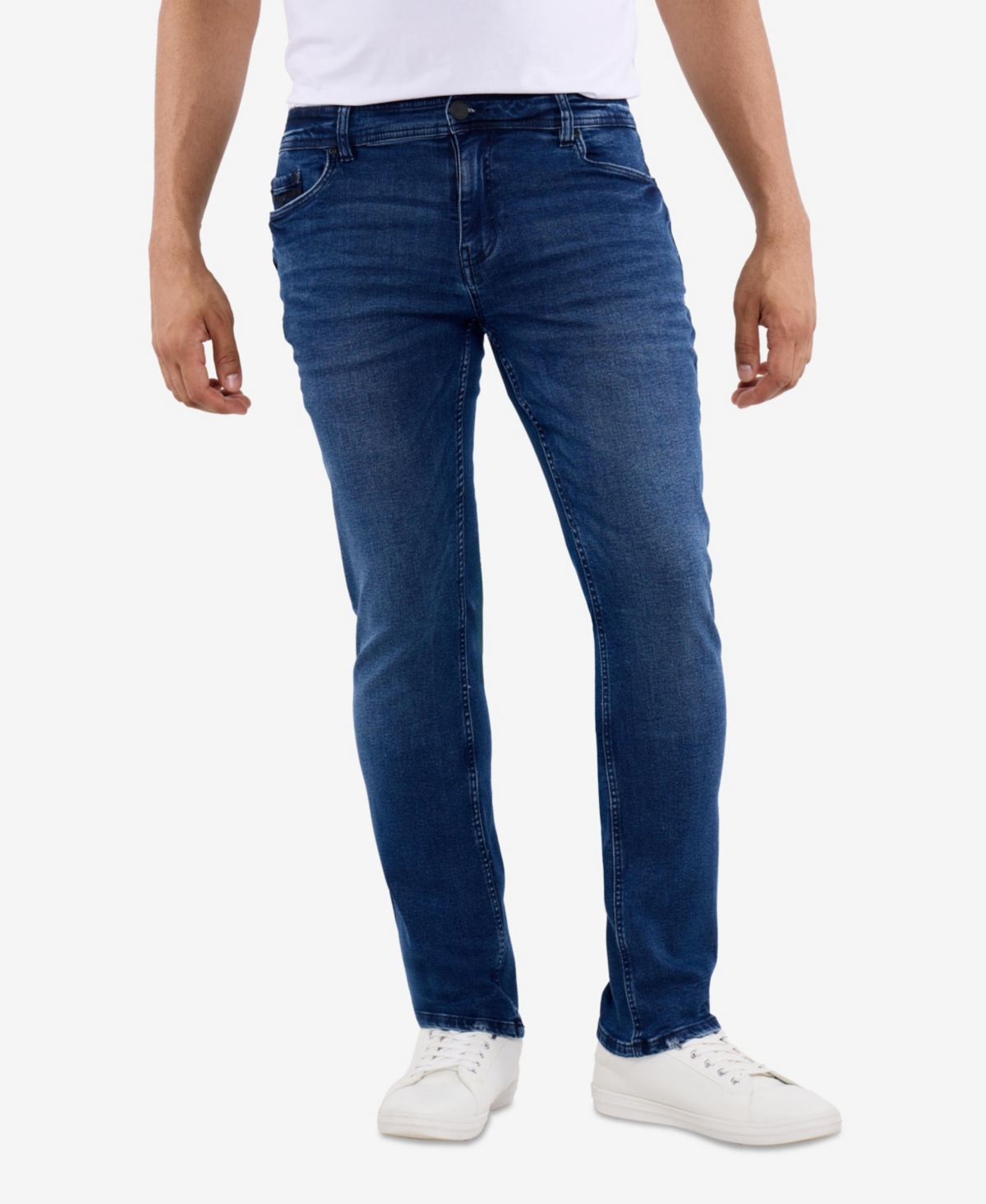 Click here for Xray Mens Slim Fit Silicone Back Pocket Jeans - Da... prices