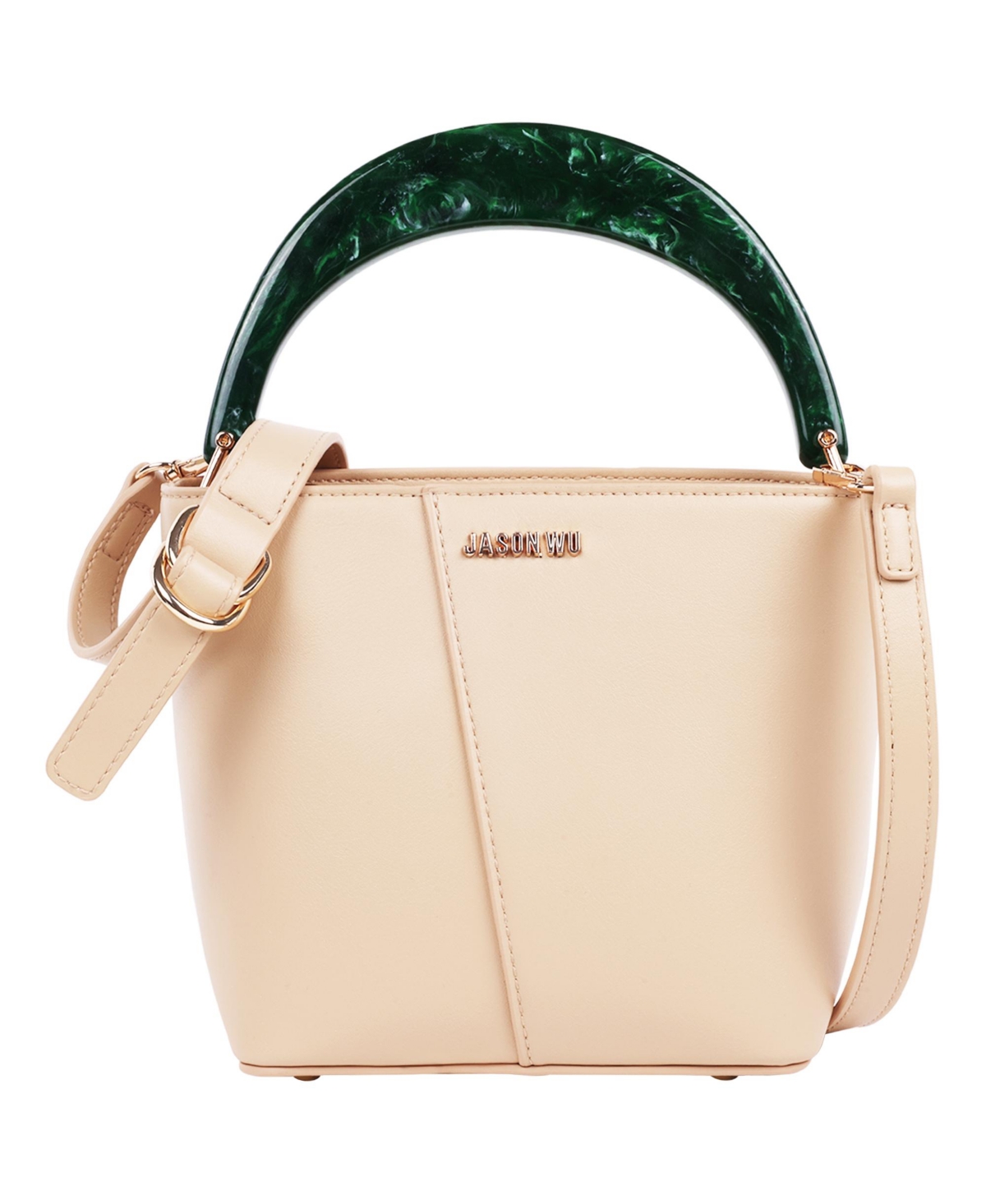 Click here for Jason Wu Small Smooth Pu Tote with Acrylic Top Han... prices
