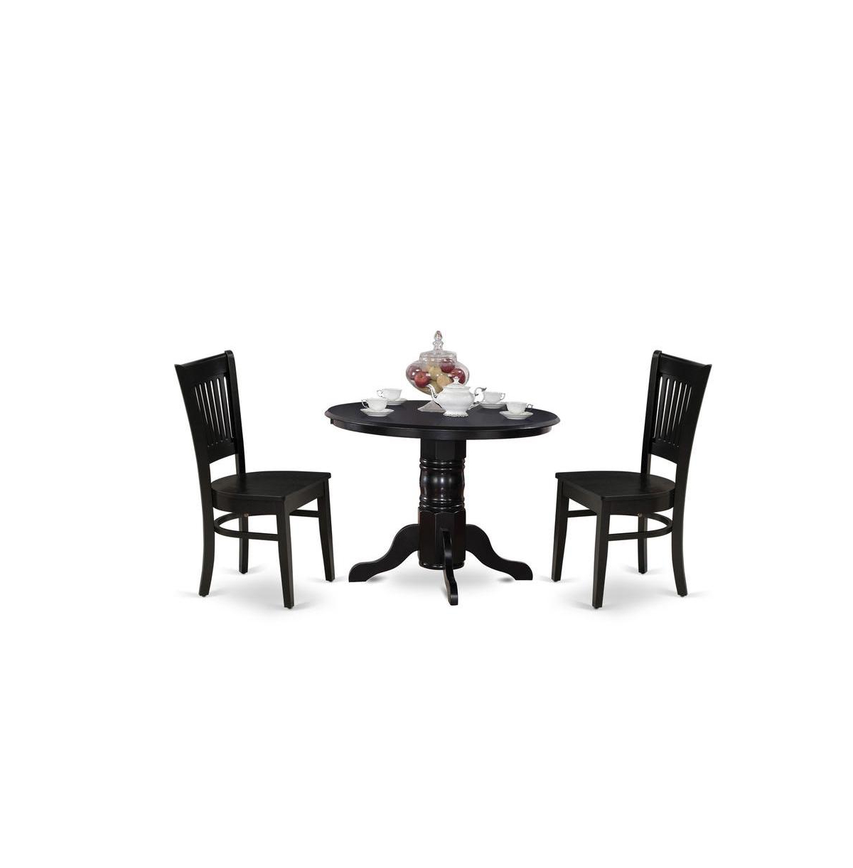 Click here for East West Furniture - SHVA3-blk-w - 3-Piece Modern... prices