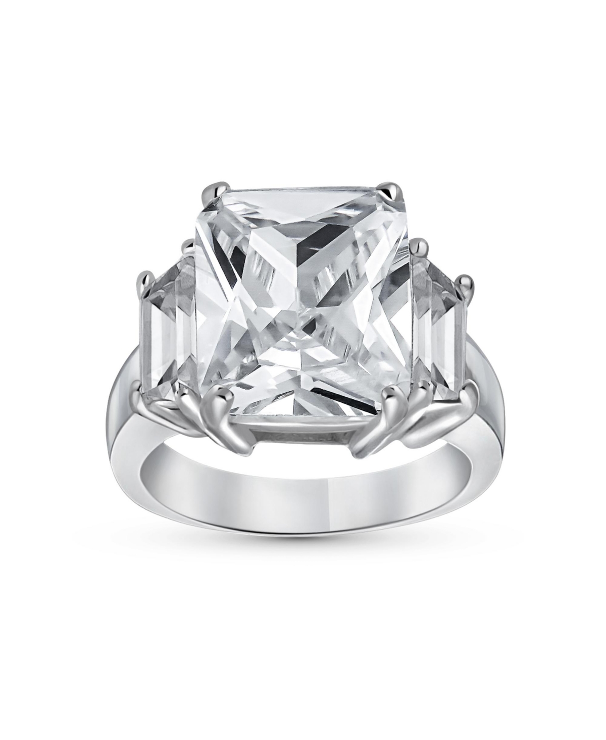 Click here for Bling Jewelry Art Deco Style 8CT Cz Emerlad Cut Co... prices