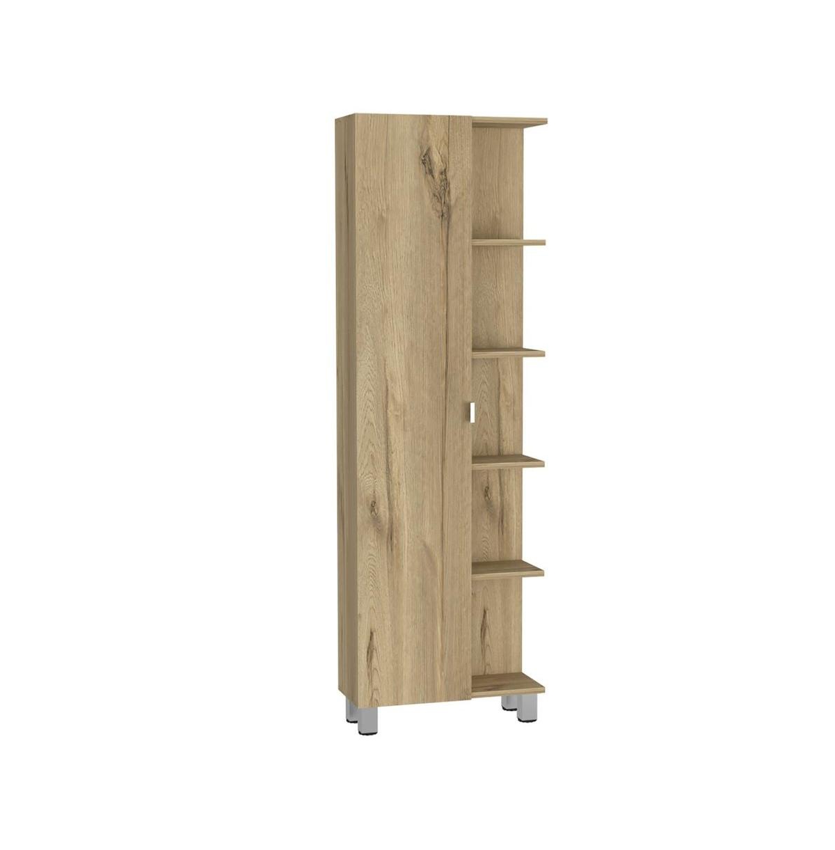 Click here for Tuhome Urano Linen Cabinet Light Oak Mdf - Brown prices