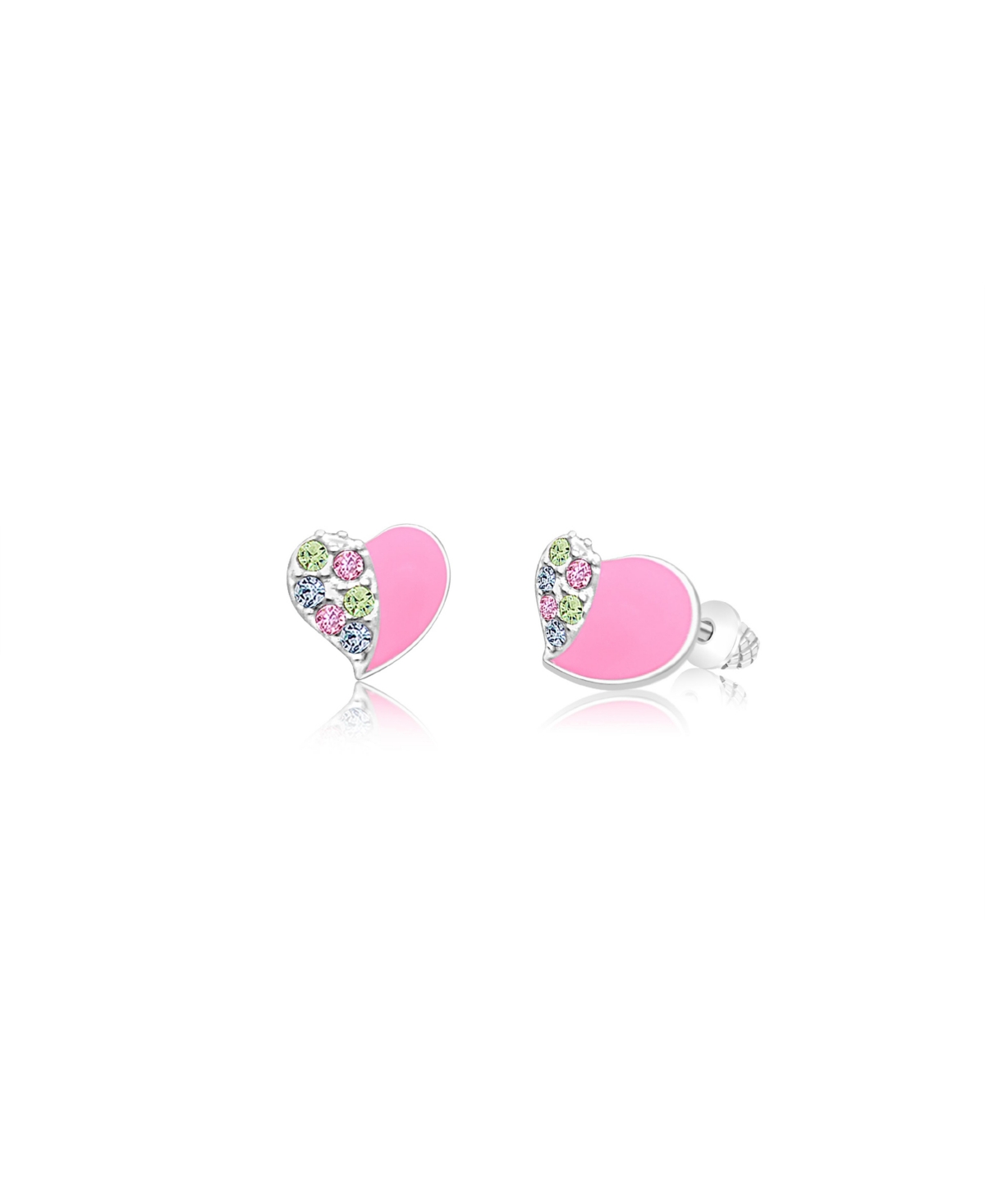 Click here for Chanteur Girls /Girl/Heart Pink Crystal Enamel Whi... prices