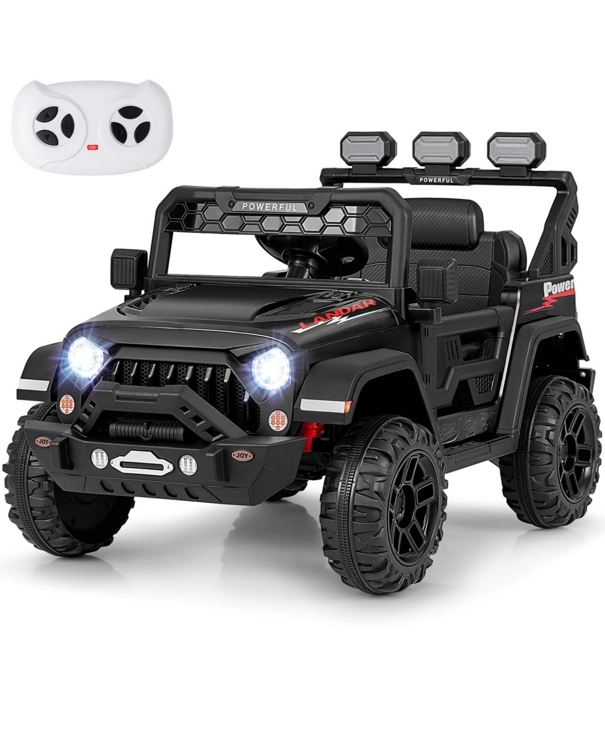 Click here for 12V Kids Ride On Truck with 212V Motors Spring Sus... prices