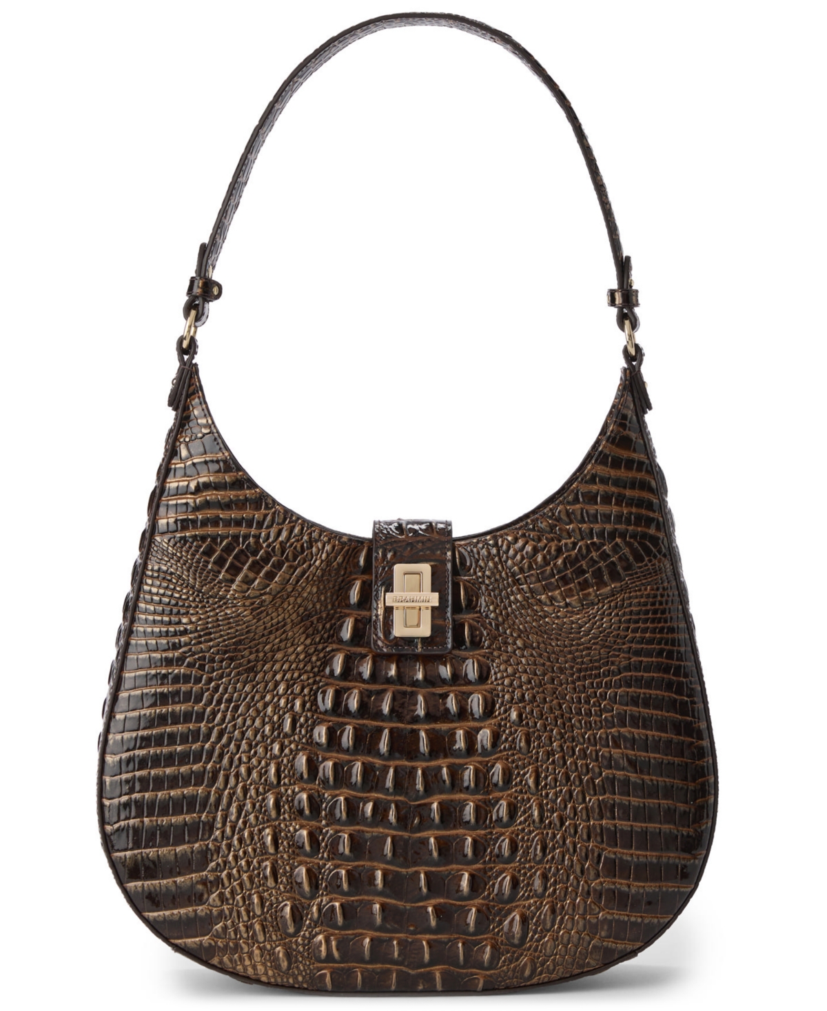 Click here for Brahmin Fallon Melbourne Medium Leather Shoulder B... prices