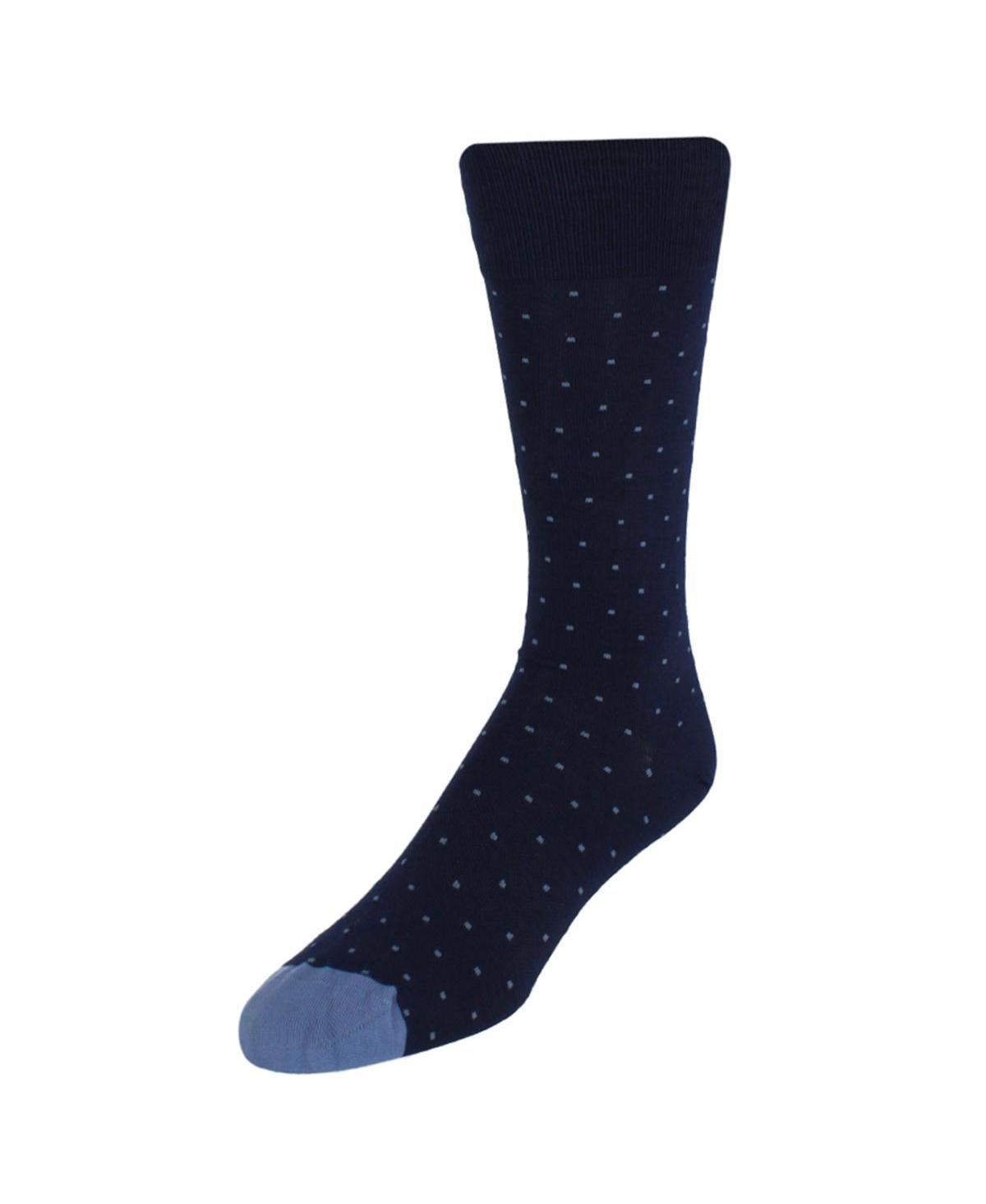 Click here for Trafalgar Mens Pierre Polka Dot Mid-Calf Pima Cott... prices