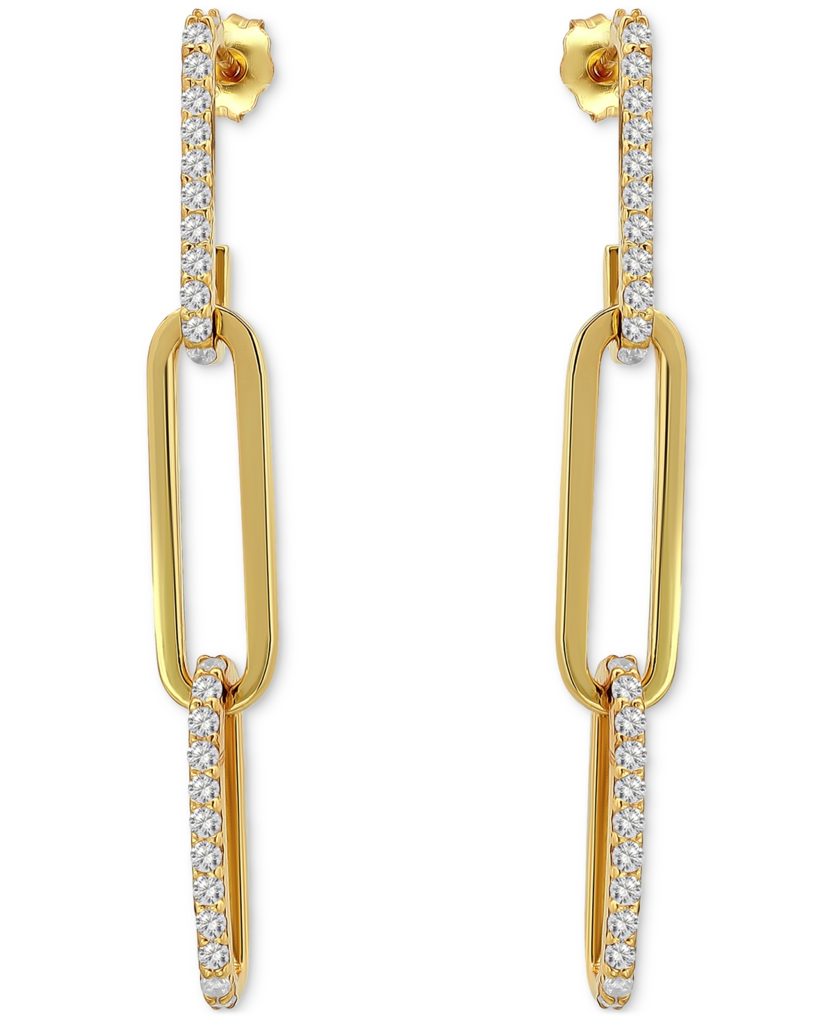 Click here for Giani Bernini Link Drop Earrings (3/4 ct. t.w.) in... prices