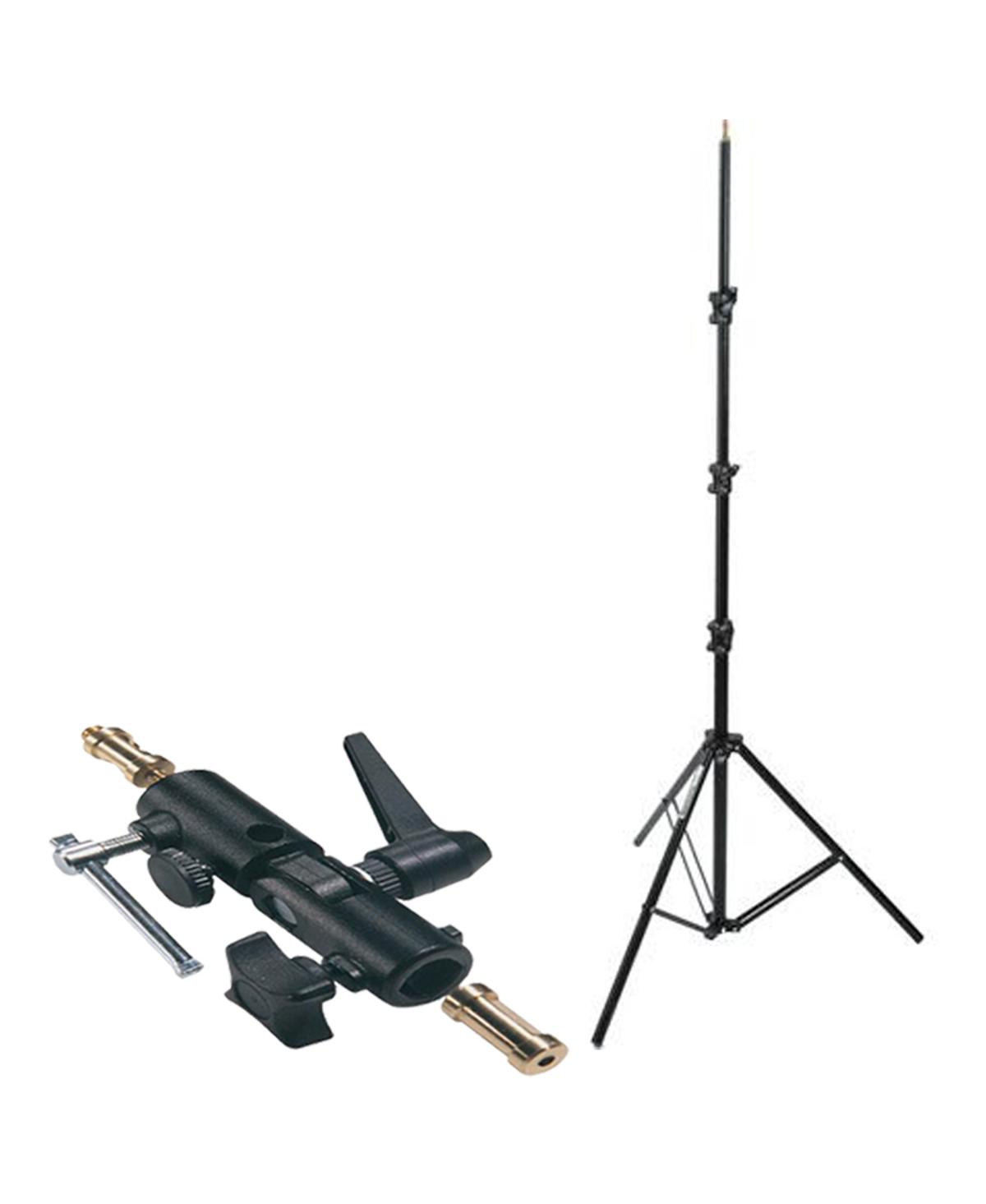 Click here for Manfrotto 9 Basic Black Lightstand  4 Section  5/8... prices