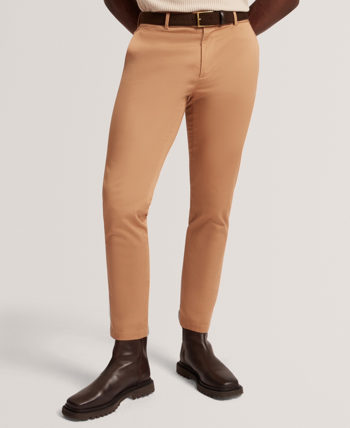 Click here for Ted Baker Mens Howeton Slim Fit Chinos - Khaki prices