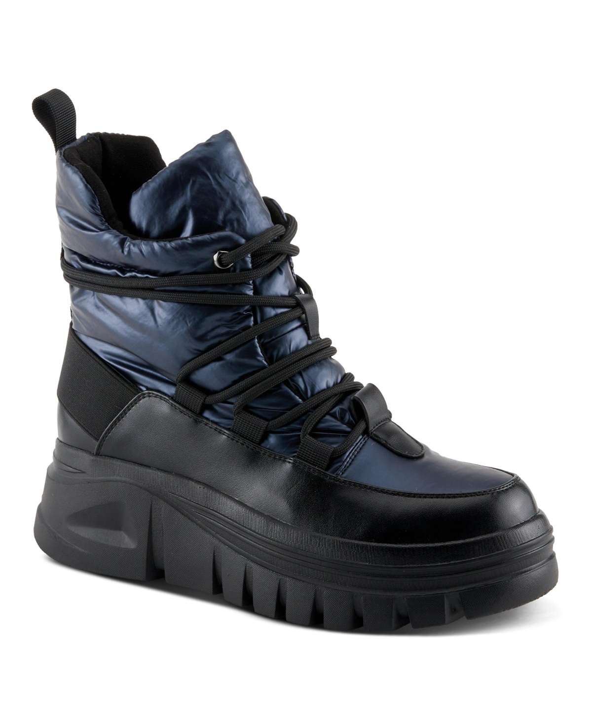 Click here for Azura Snowstorm Boots - Navy multi prices
