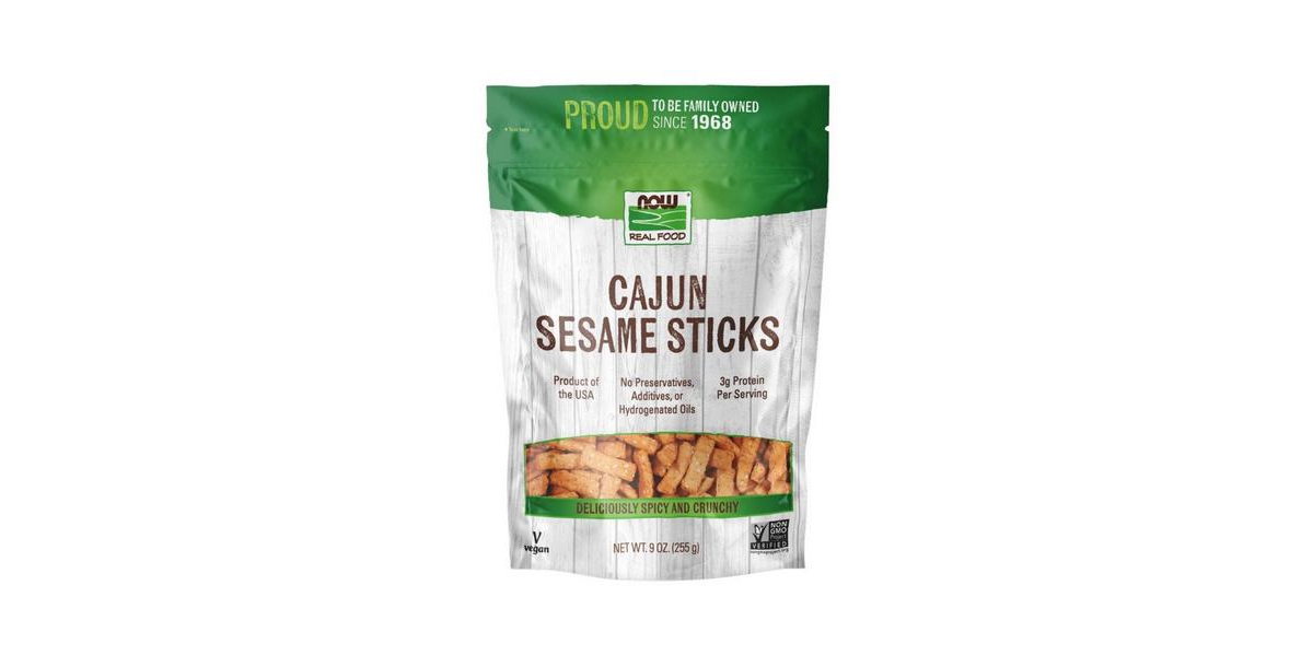 Click here for Now Foods Sesame Sticks  Cajun 9 oz prices