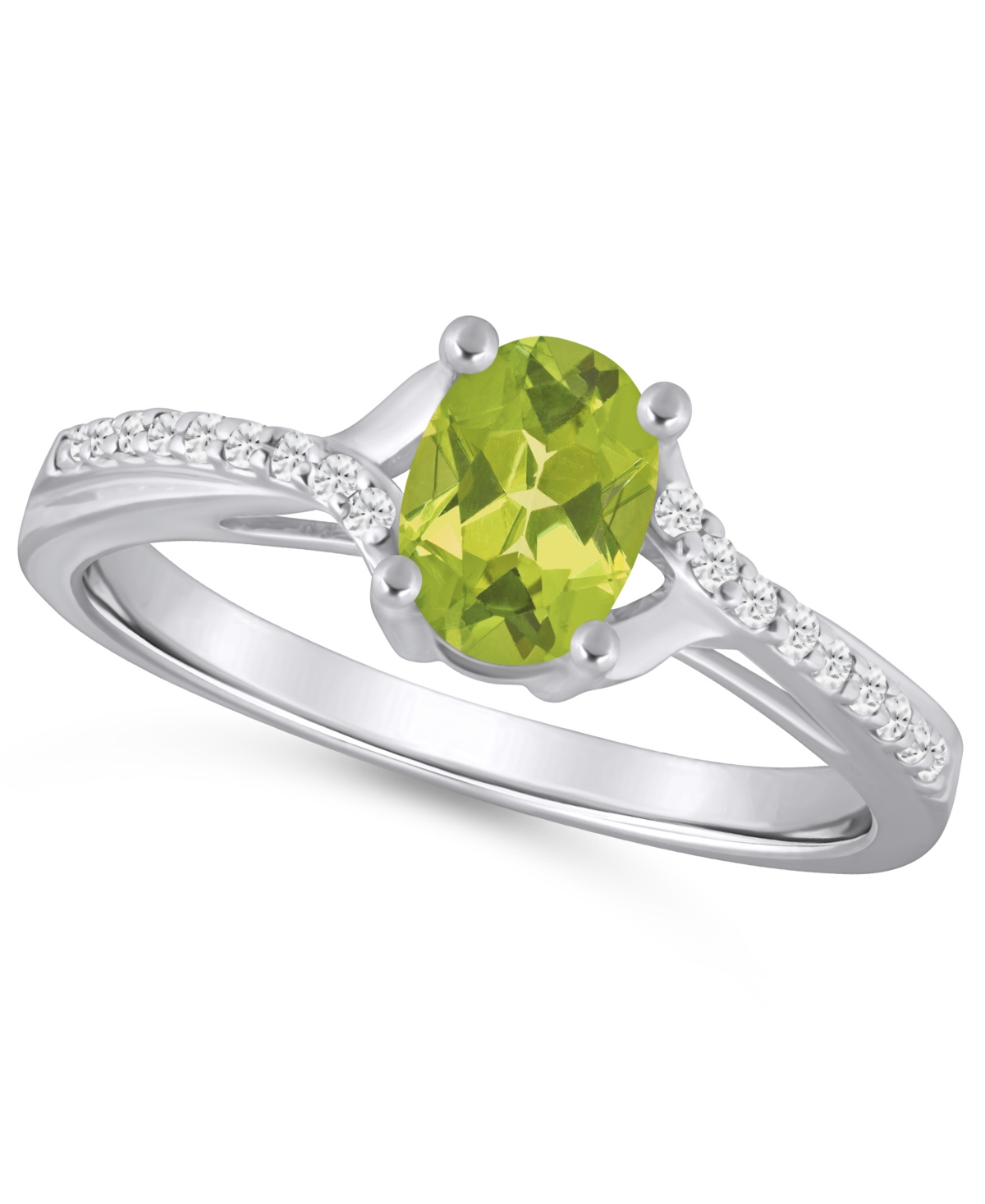 Click here for Macys Gemstone and Diamond Ring (1/8 ct. t.w.) in... prices