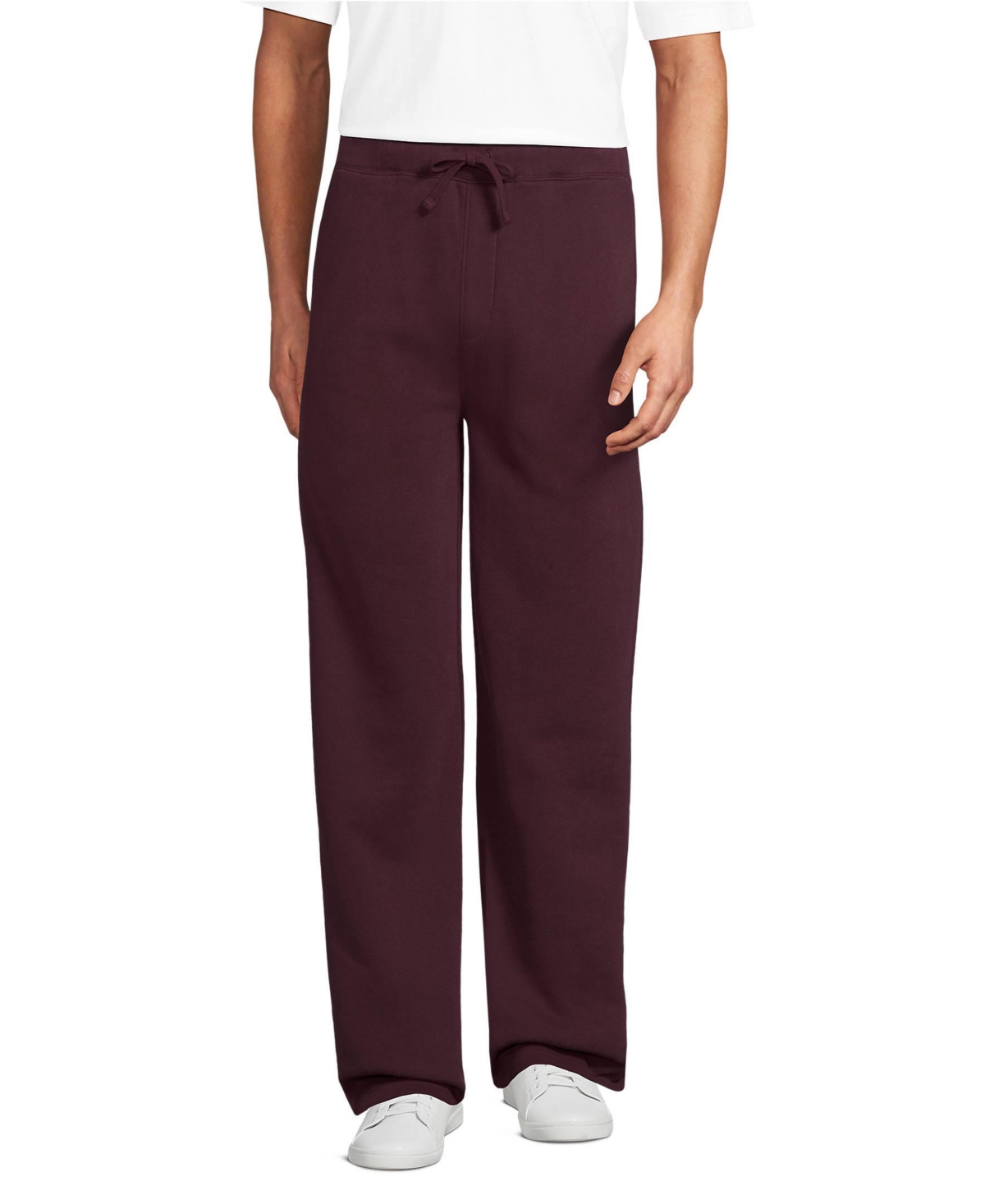 Click here for Lands End Mens Serious Sweats Wide Leg Pant - Lush... prices