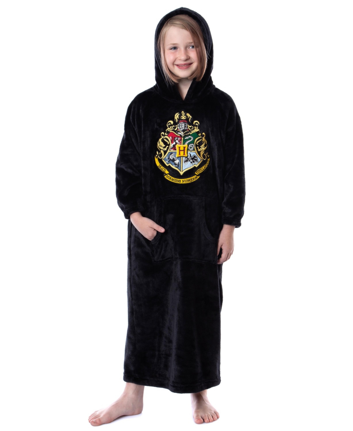 Click here for Harry Potter Kids Hogwarts Crest Pullover Poncho R... prices