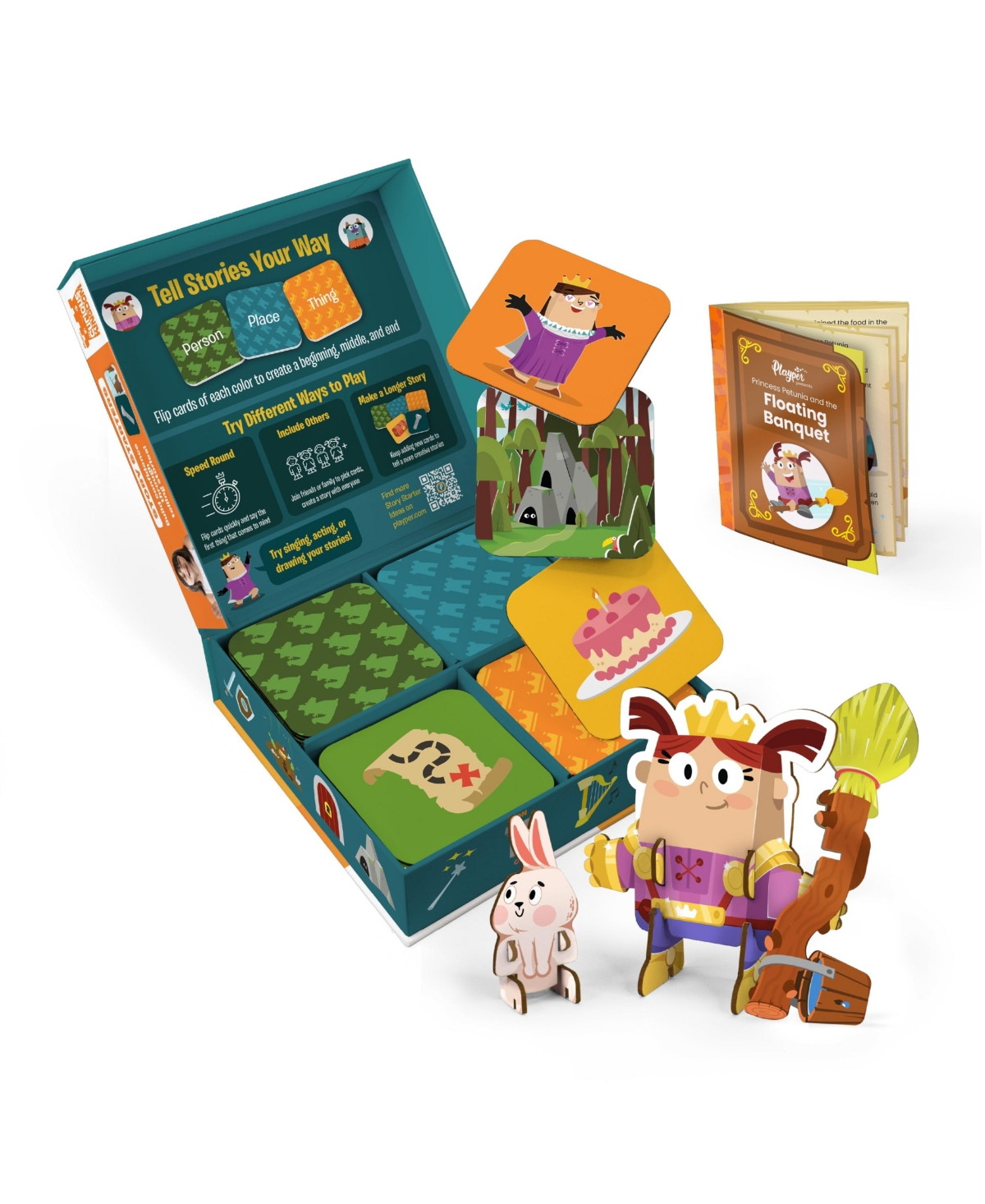 Click here for Playper Story Starters Card Game: Princess Petunia... prices