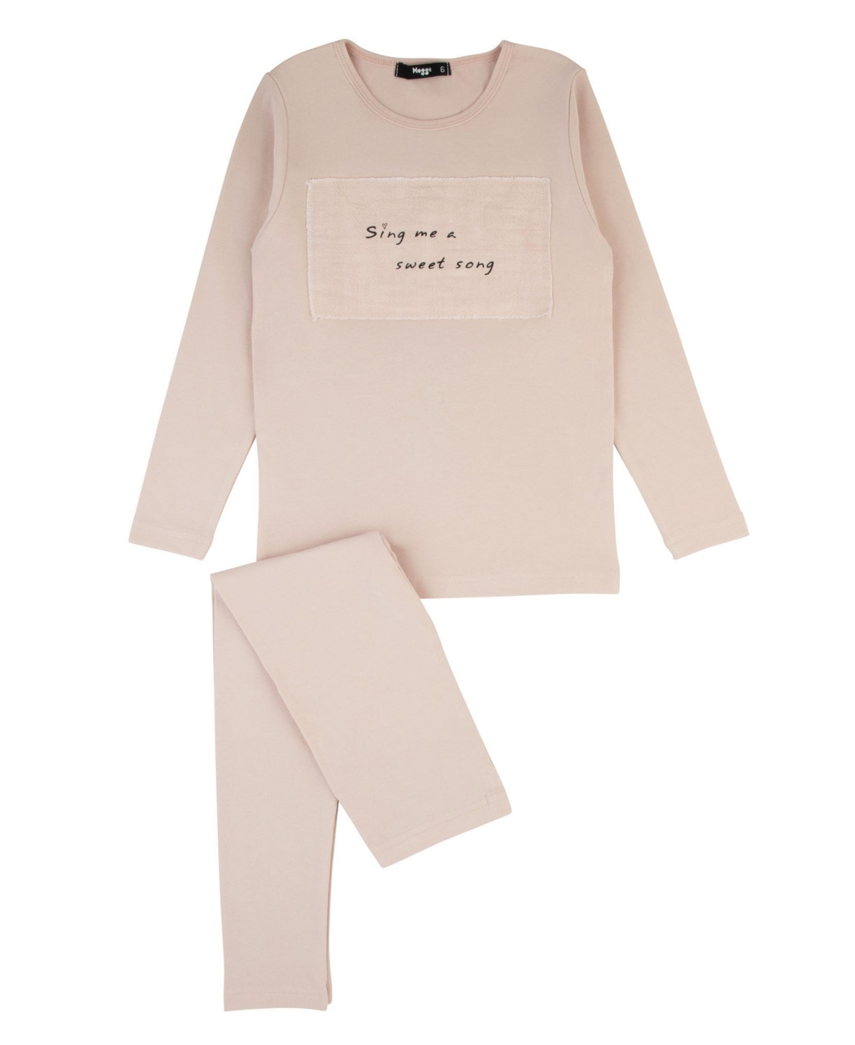 Click here for NoggiWear Little/Big Girls Linen Patch Cotton Loun... prices