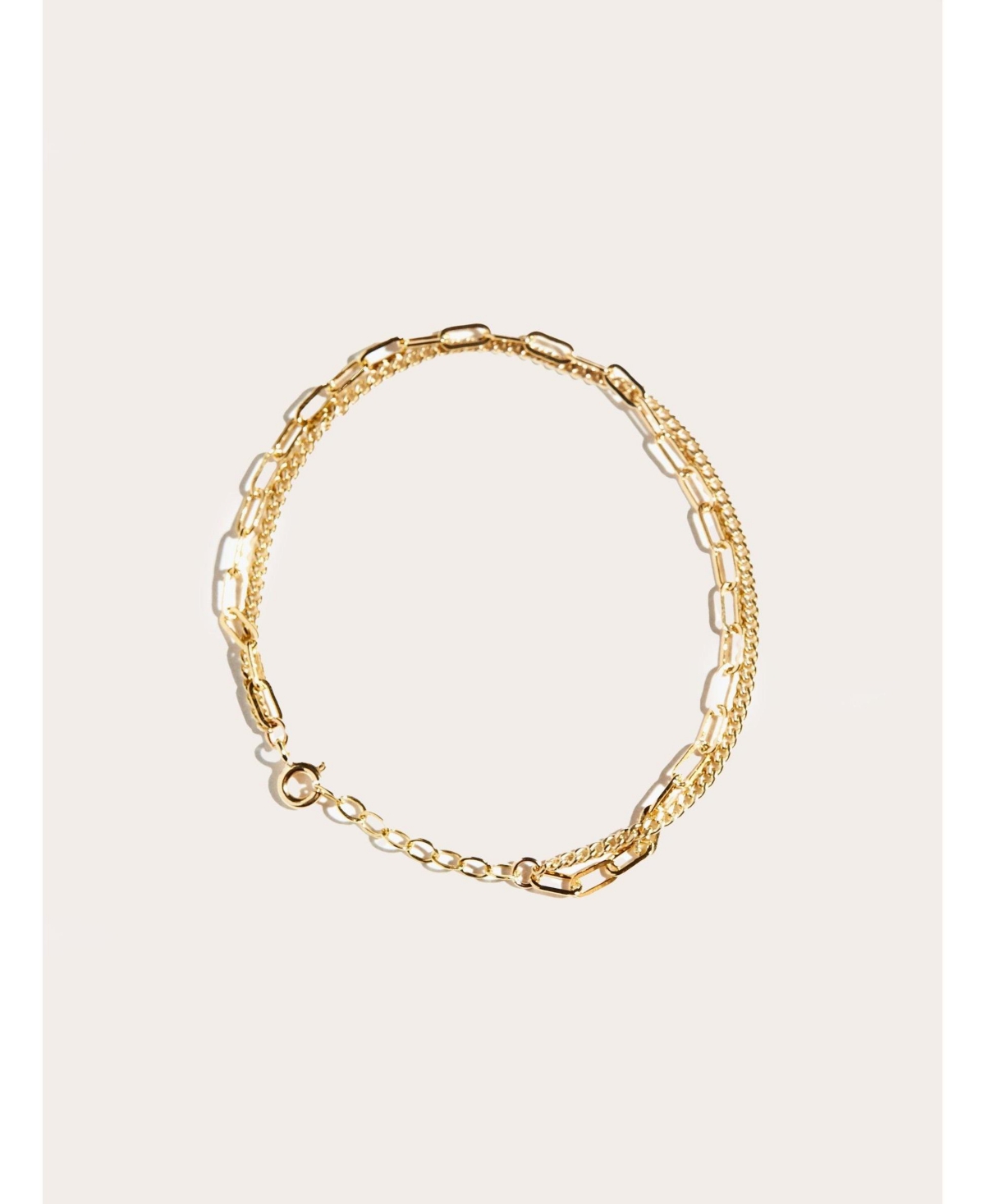Click here for Able Layered Chain Bracelet  14k Gold-Filled - Gol... prices