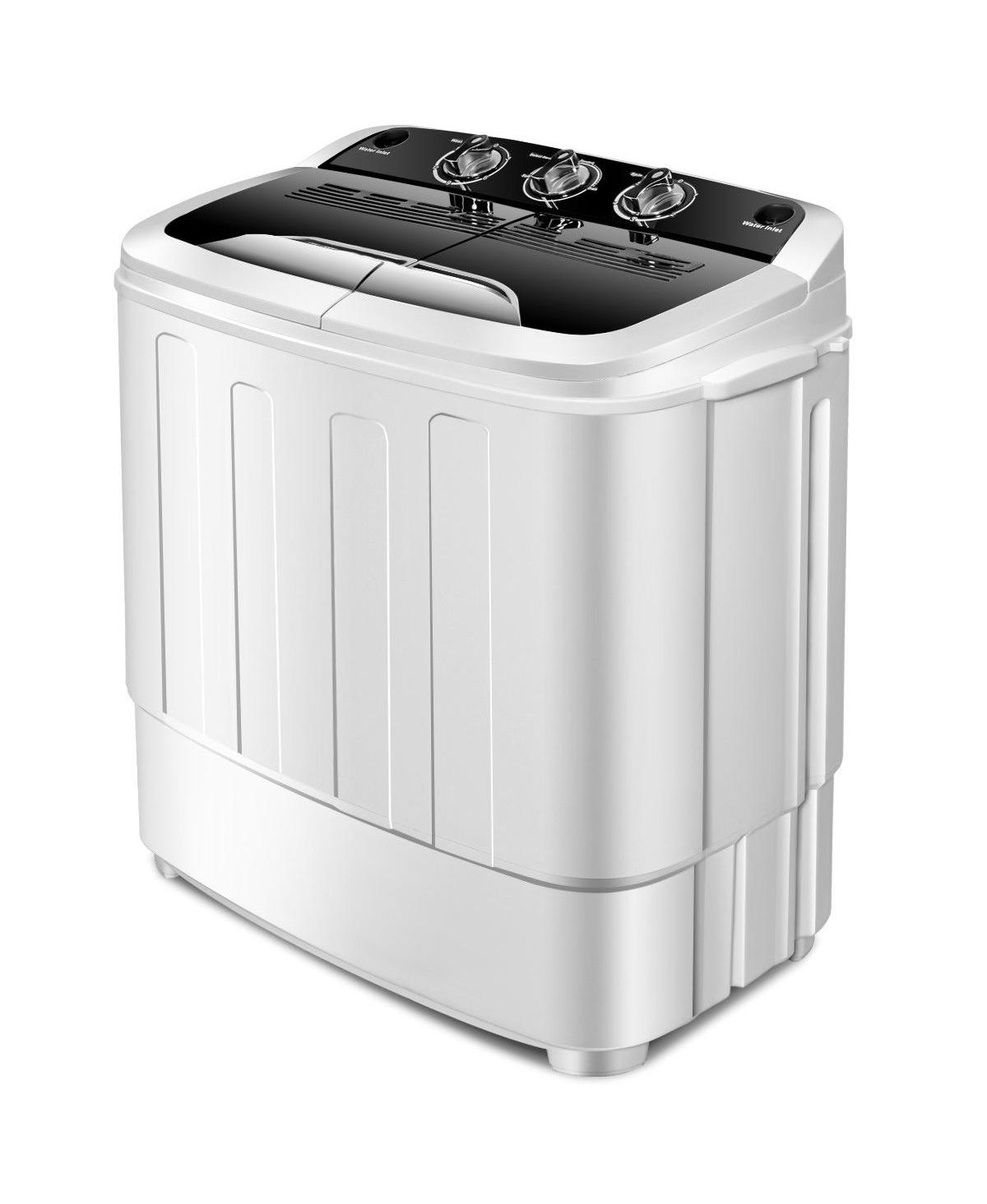 Click here for Gymax Compact Mini Twin Tub 8lbs Washing Machine W... prices