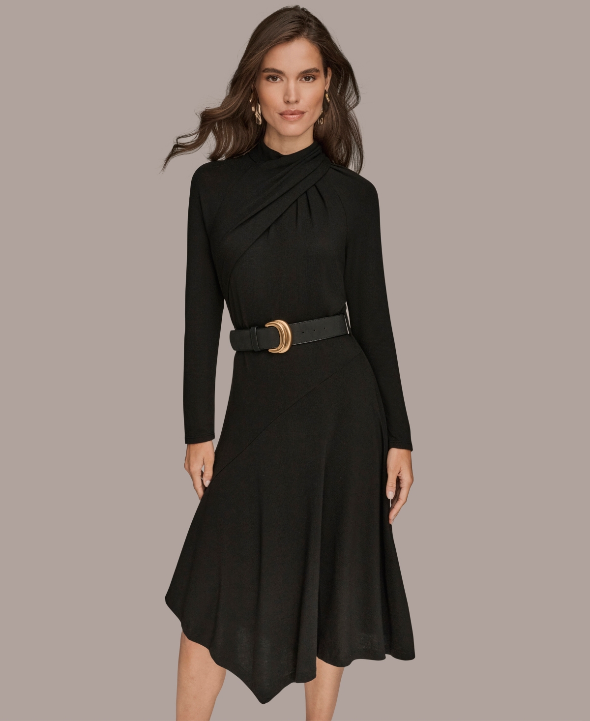 Click here for Donna Karan New York Womens Long Sleeves Angle Hem... prices