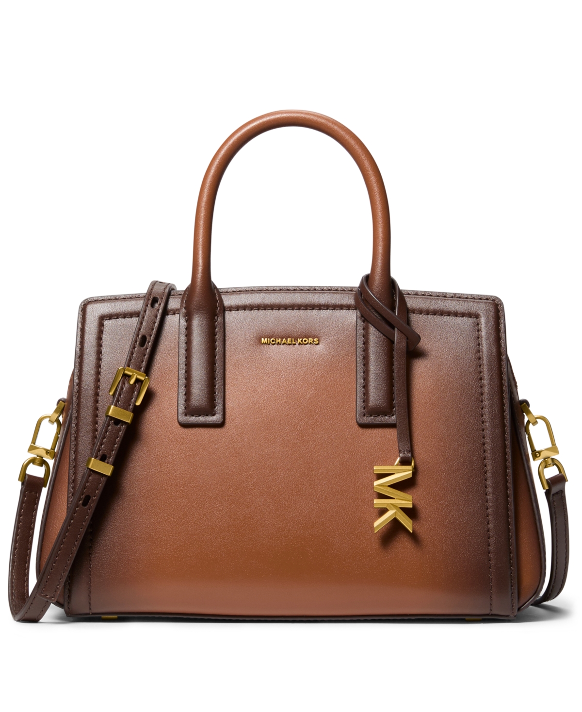 Click here for Michael Kors Womens Laila Small Satchel Bag - Lugg... prices