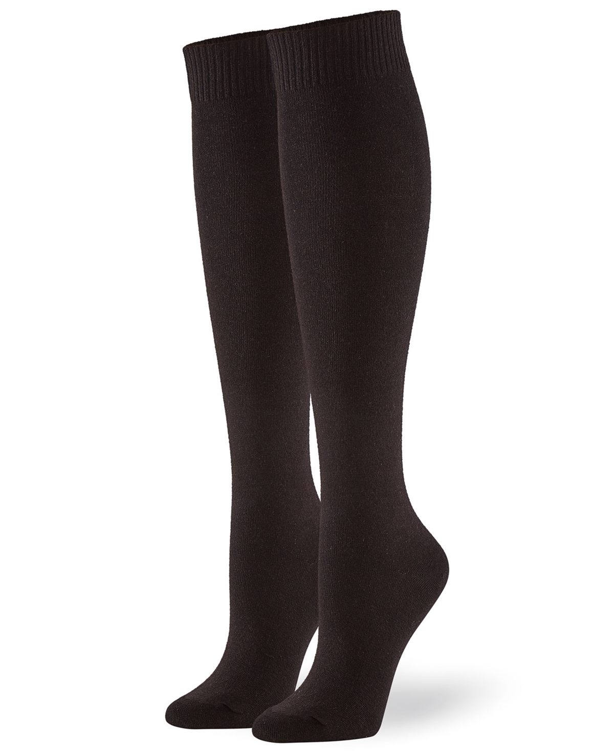 Click here for Hue Womens Flat Knit Knee High Socks 3 Pair Pack -... prices