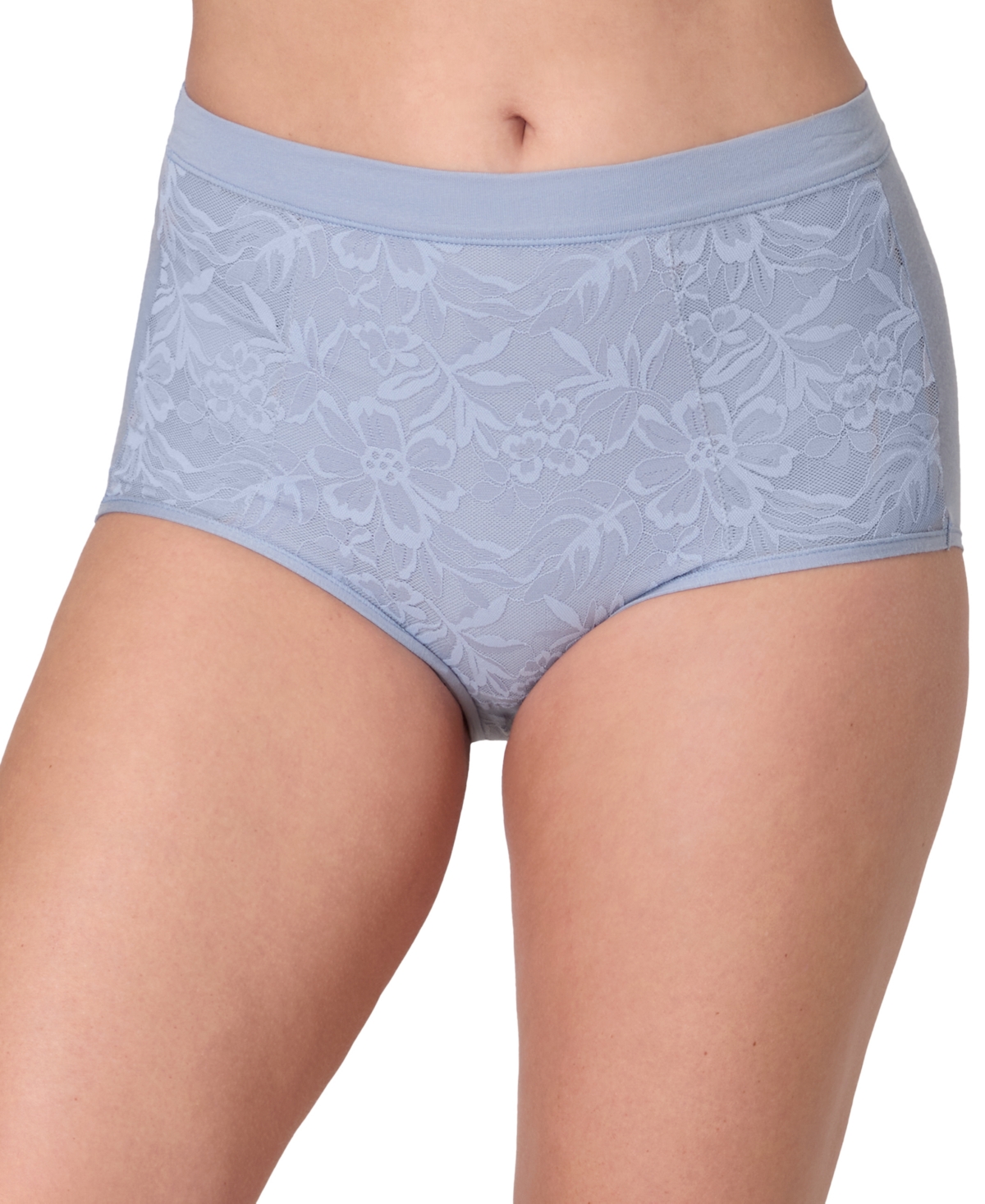Click here for Bali Womens Breathe Lace High-Rise Brief Underwear... prices