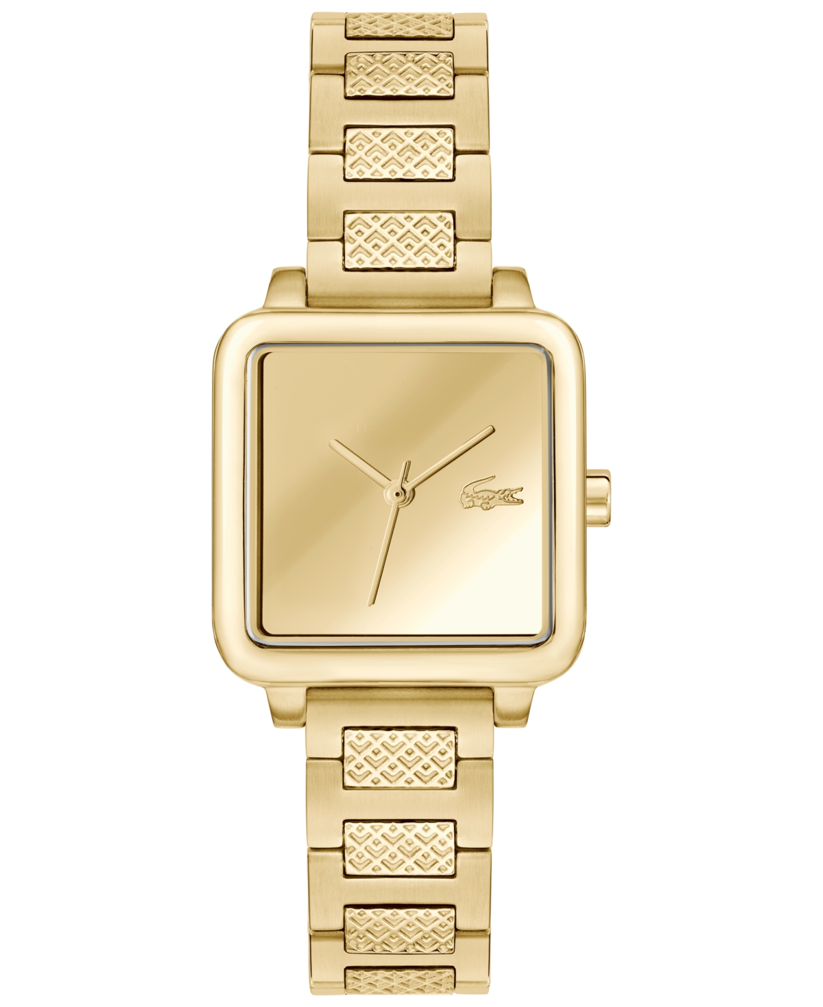 Click here for Lacoste Womens Leap Gold Tone Stainless Steel Brac... prices