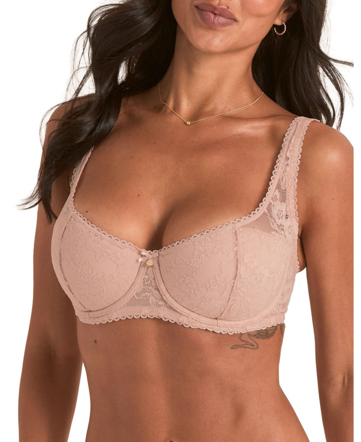 Click here for Adore Me Alexiane Womens Push Up Balconette Bra -... prices