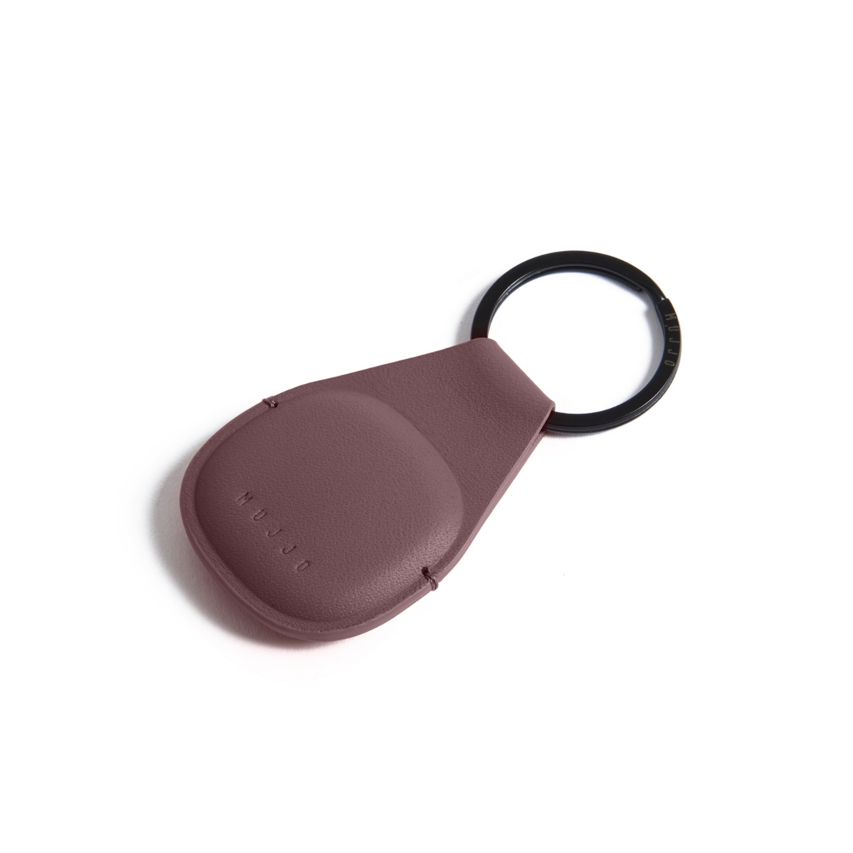 Click here for Mujjo Canopy AirTag Keychain - Bronze Red prices