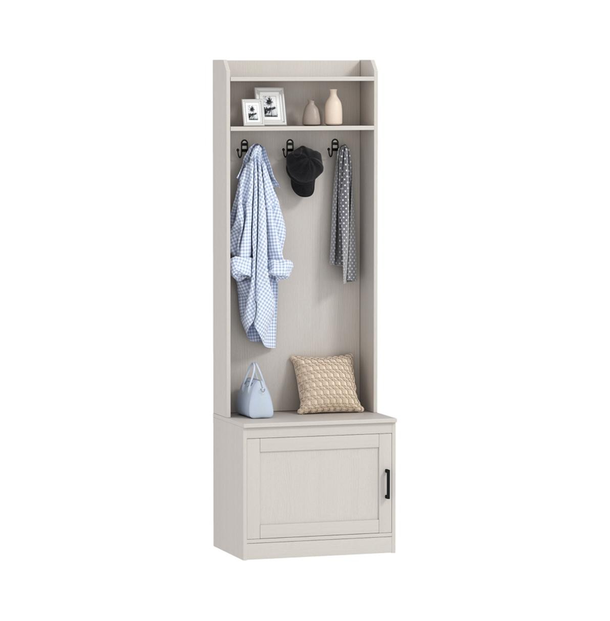 Click here for Slickblue Wooden Shoe Rack Cabinet with Compartmen... prices