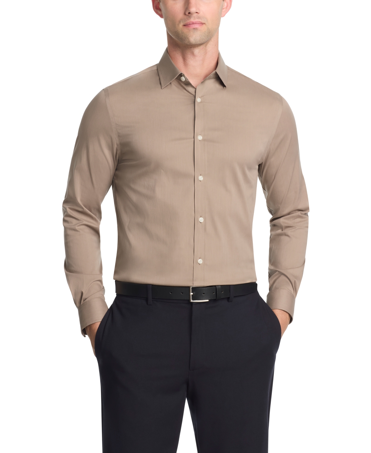 Click here for Michael Kors Passport Eco Untucked Dress Shirt - T... prices