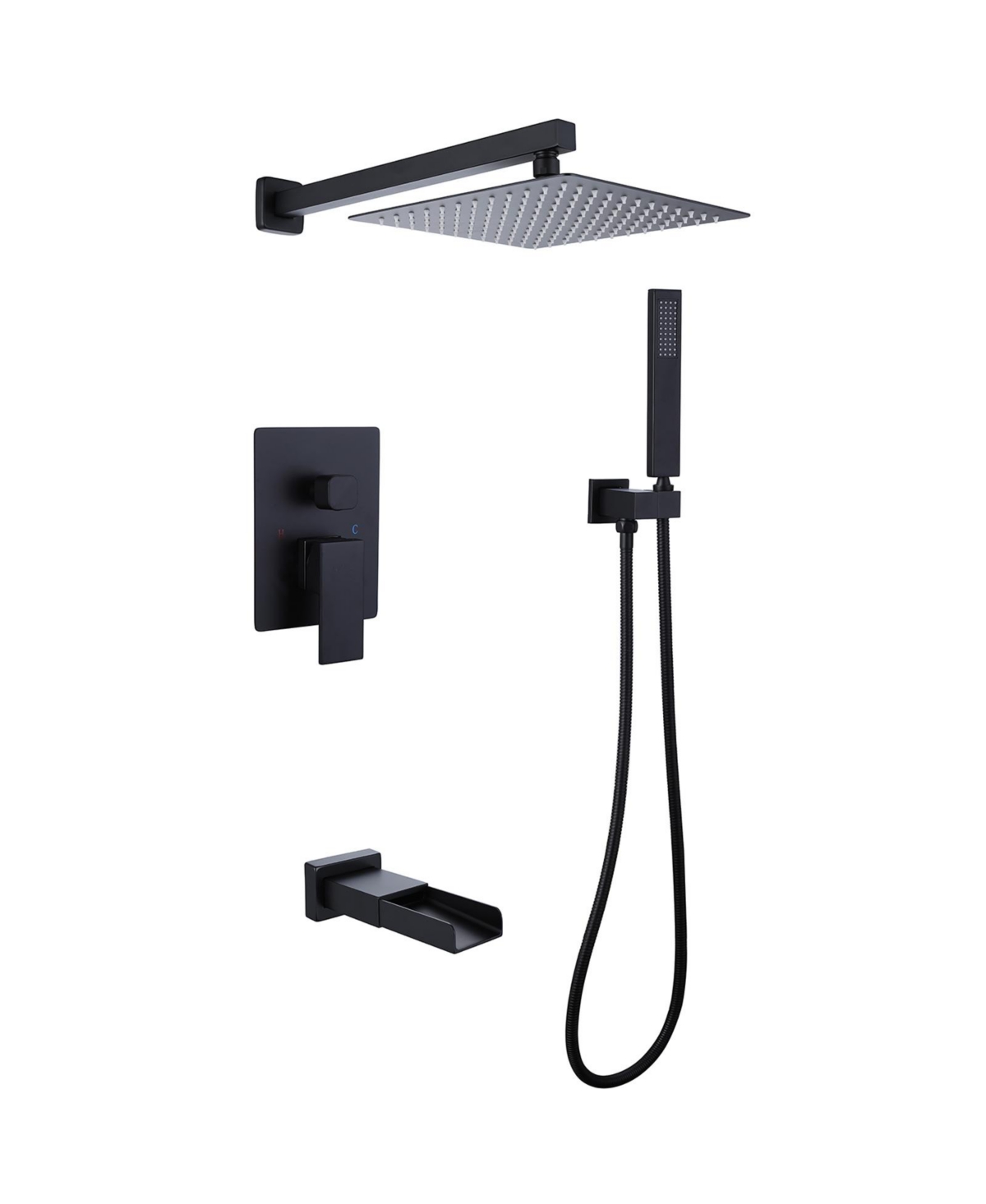 Click here for Greenspring Waterfall Spout Single Handle 3-Spray... prices