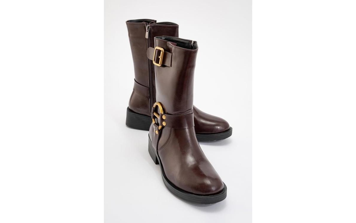 Click here for Prologue Shoes Fies Buckled Boot (Women) - Burgund... prices