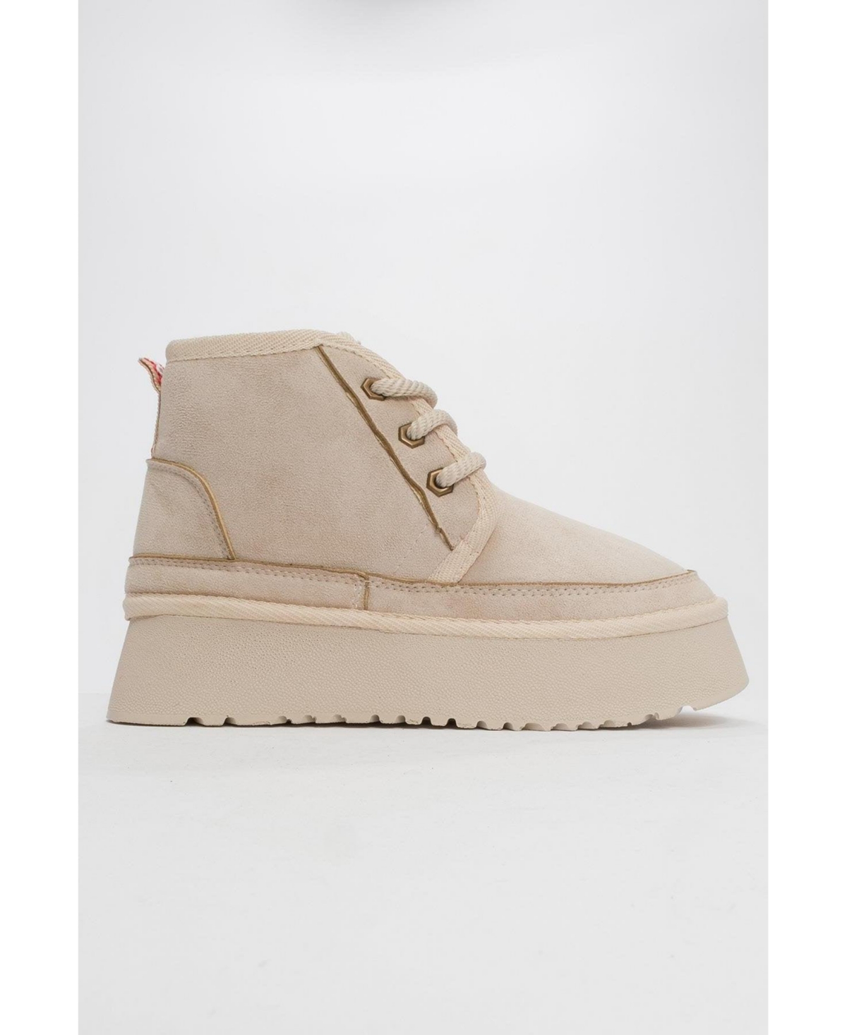 Click here for Prologue Shoes Ovela Chunky Boot (Women) - Dark be... prices