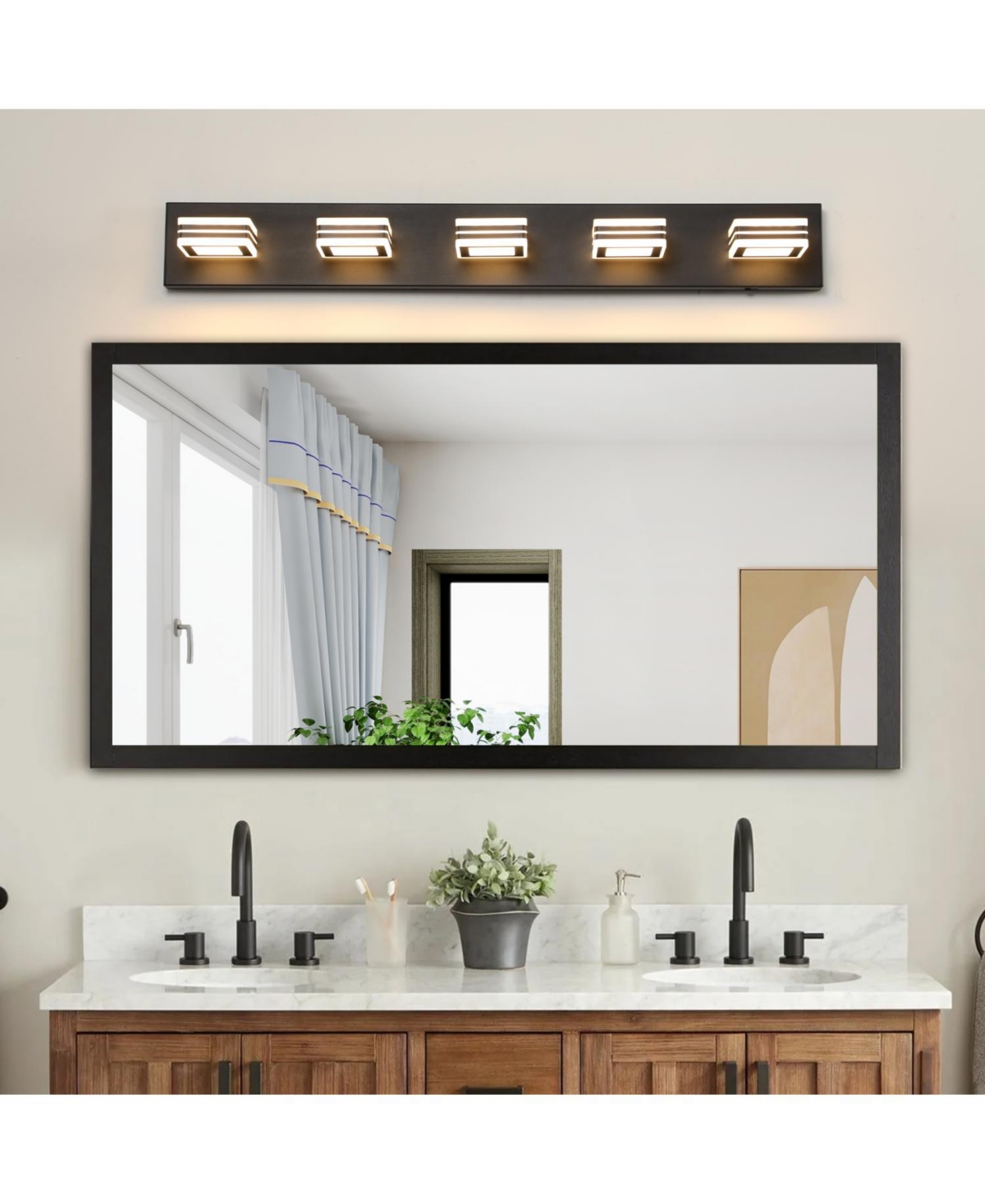 Click here for Streamdale Furniture Modern 5-Light Vanity Light S... prices